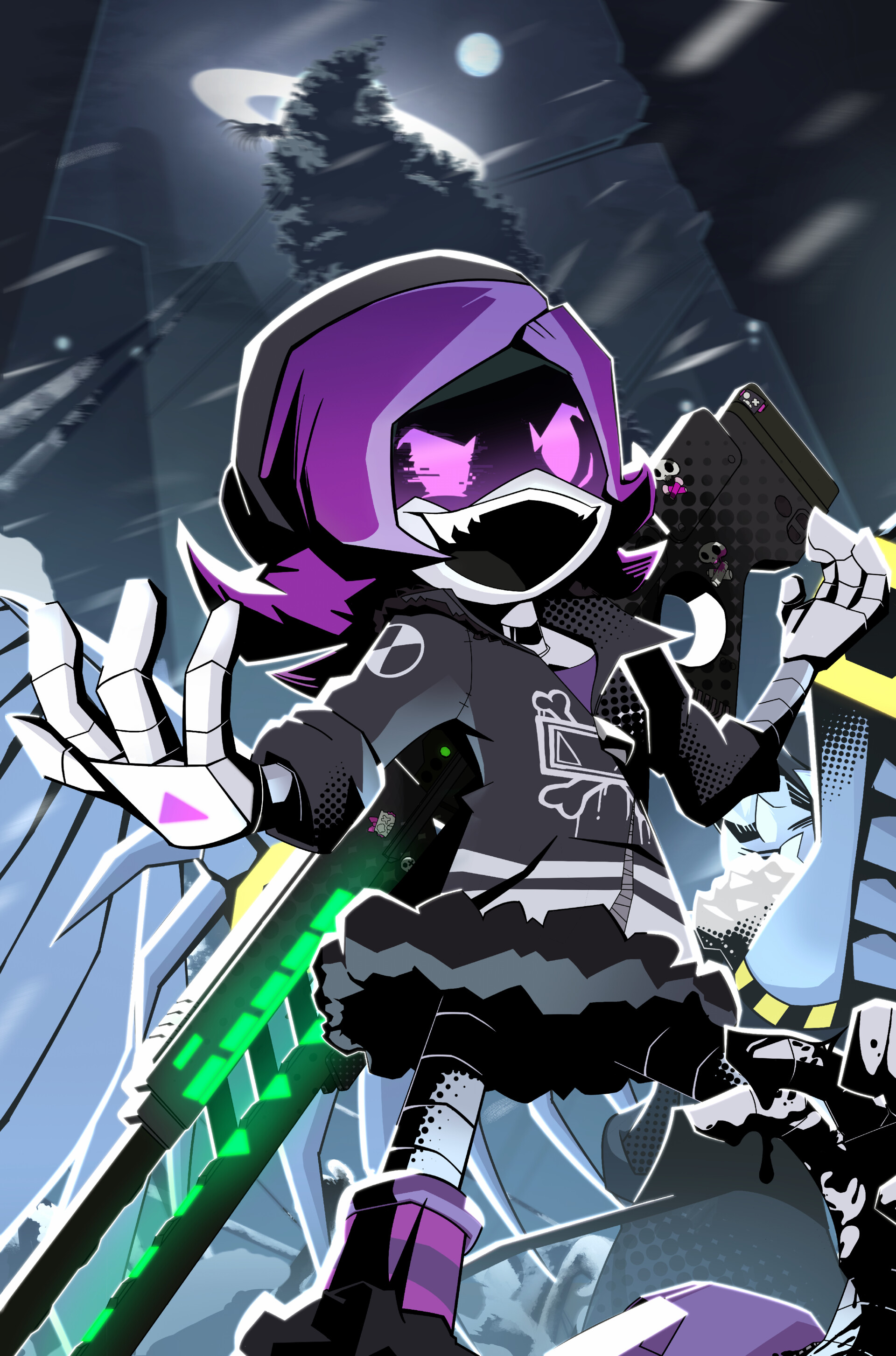 Tenn54 - Murder Drones Poster-Style Recreation attempt