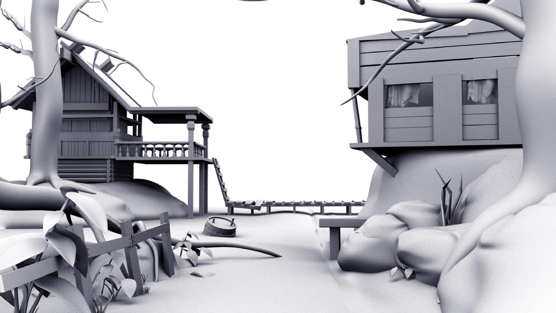 ArtStation - bg set 2