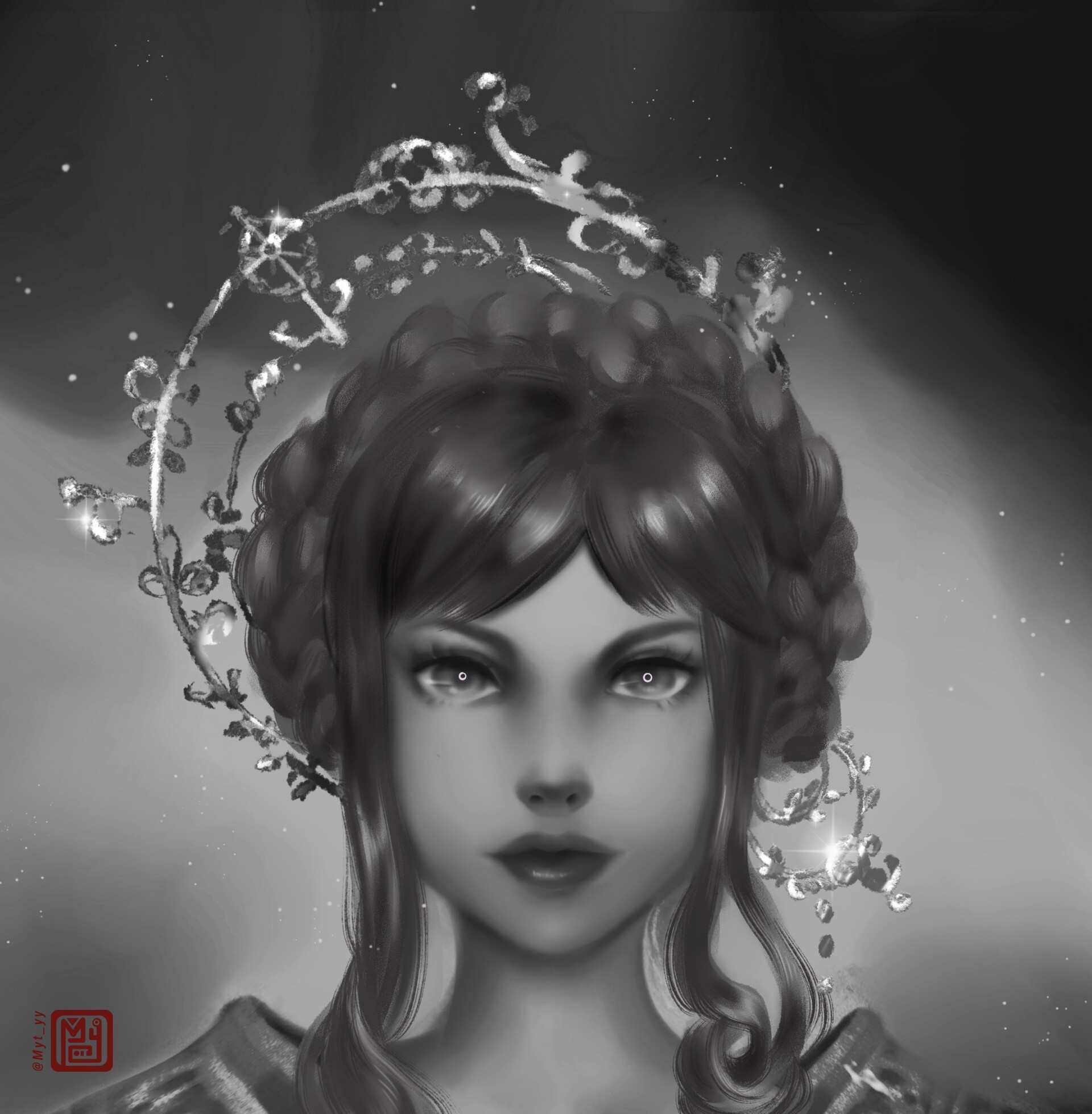 ArtStation - Goddess portrait