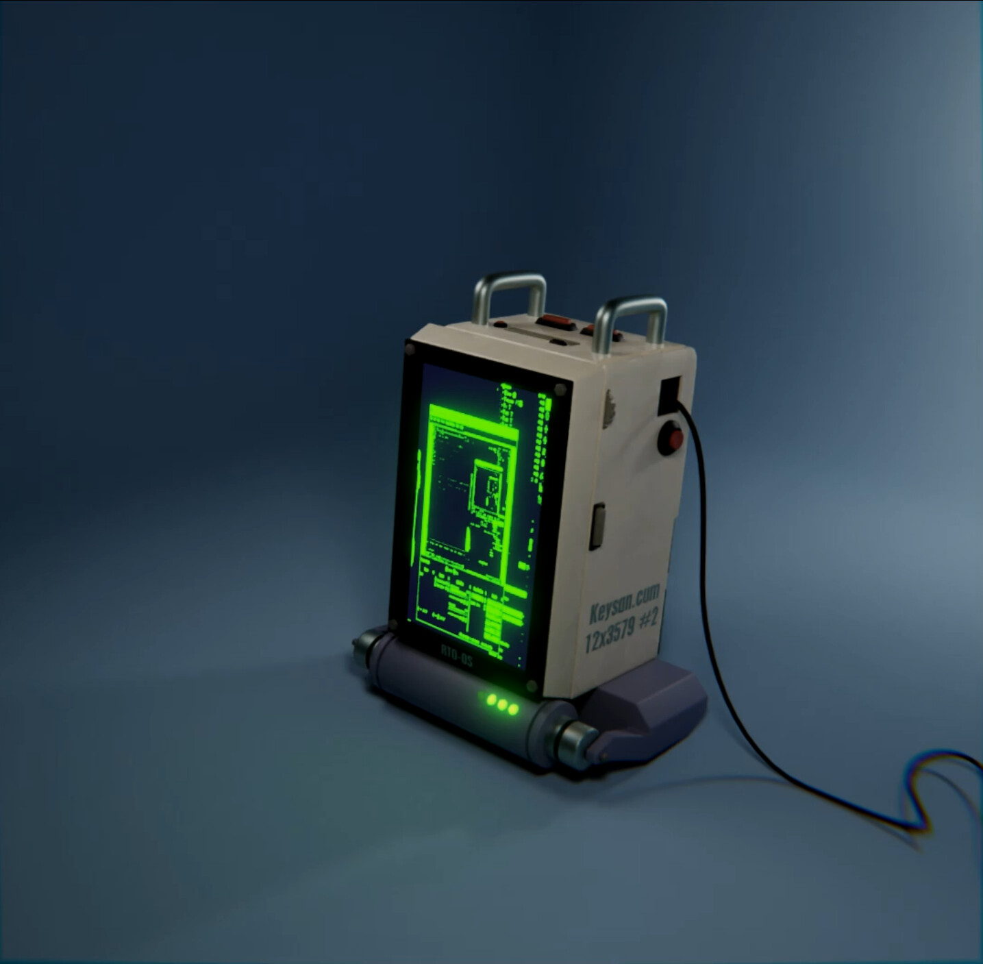 ArtStation - Retro Tech study