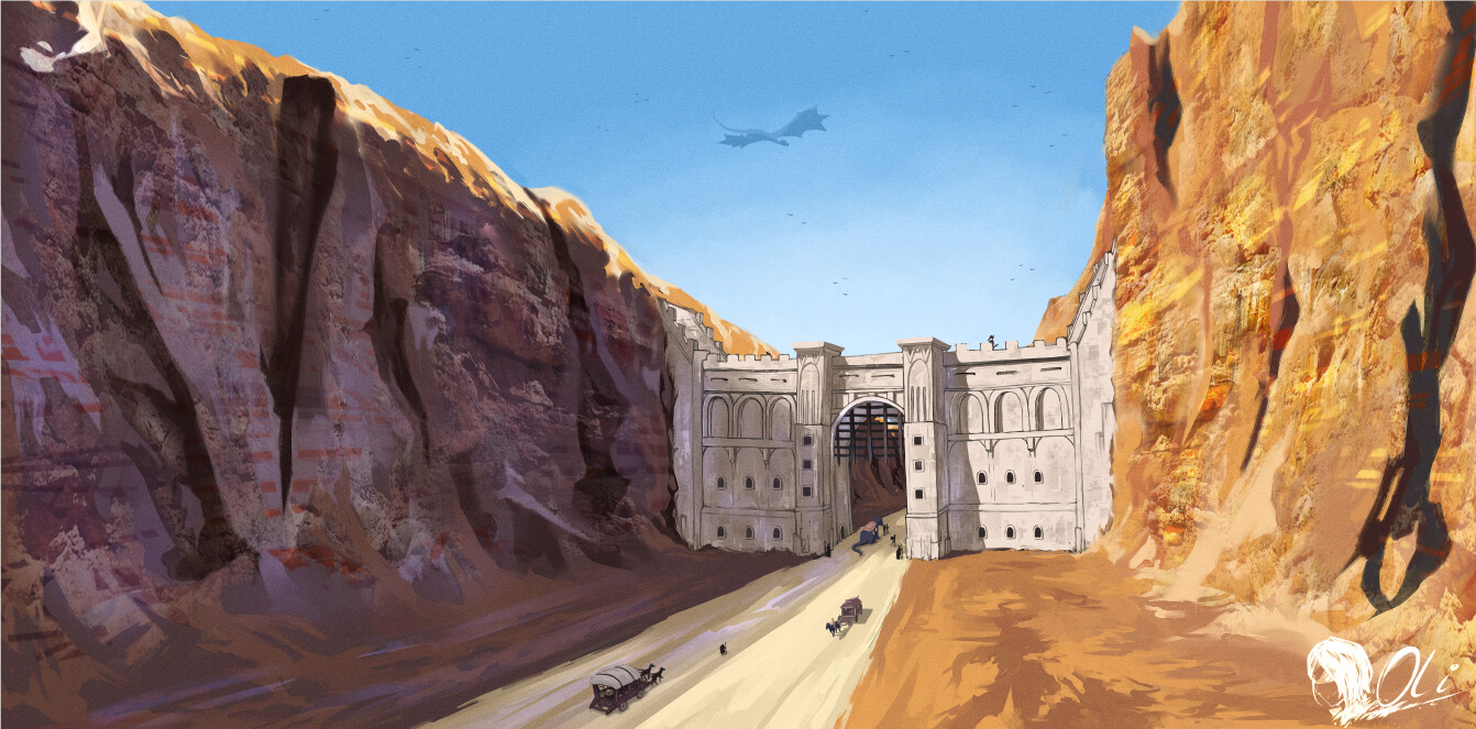 ArtStation - Desert Gate