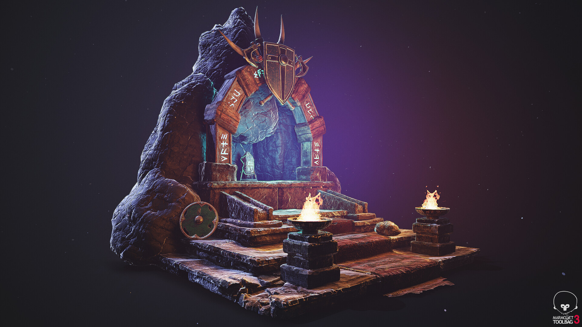 ArtStation - Dark altar