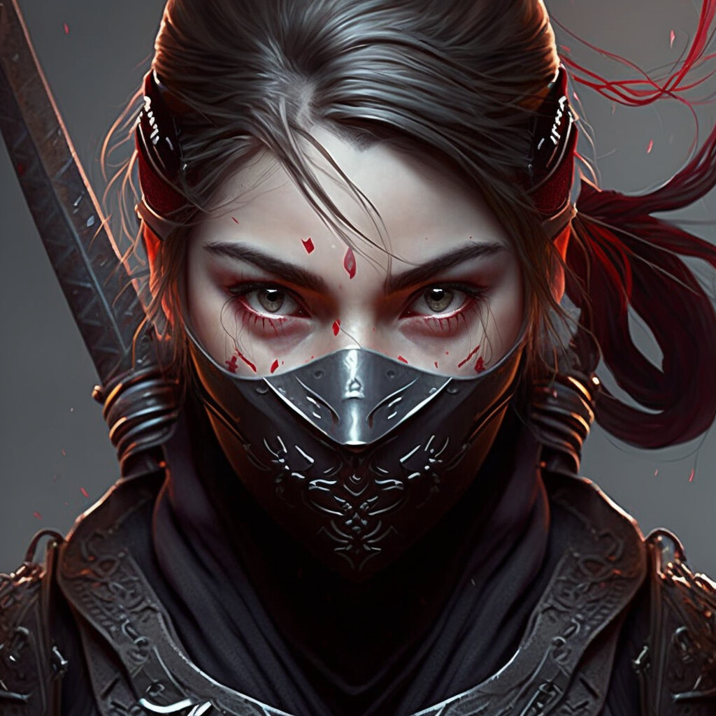 ArtStation - Ninga girl