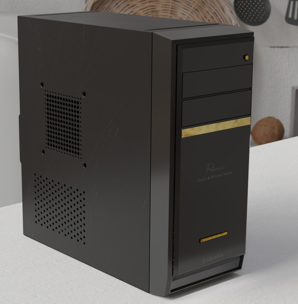 ArtStation - System unit for computer