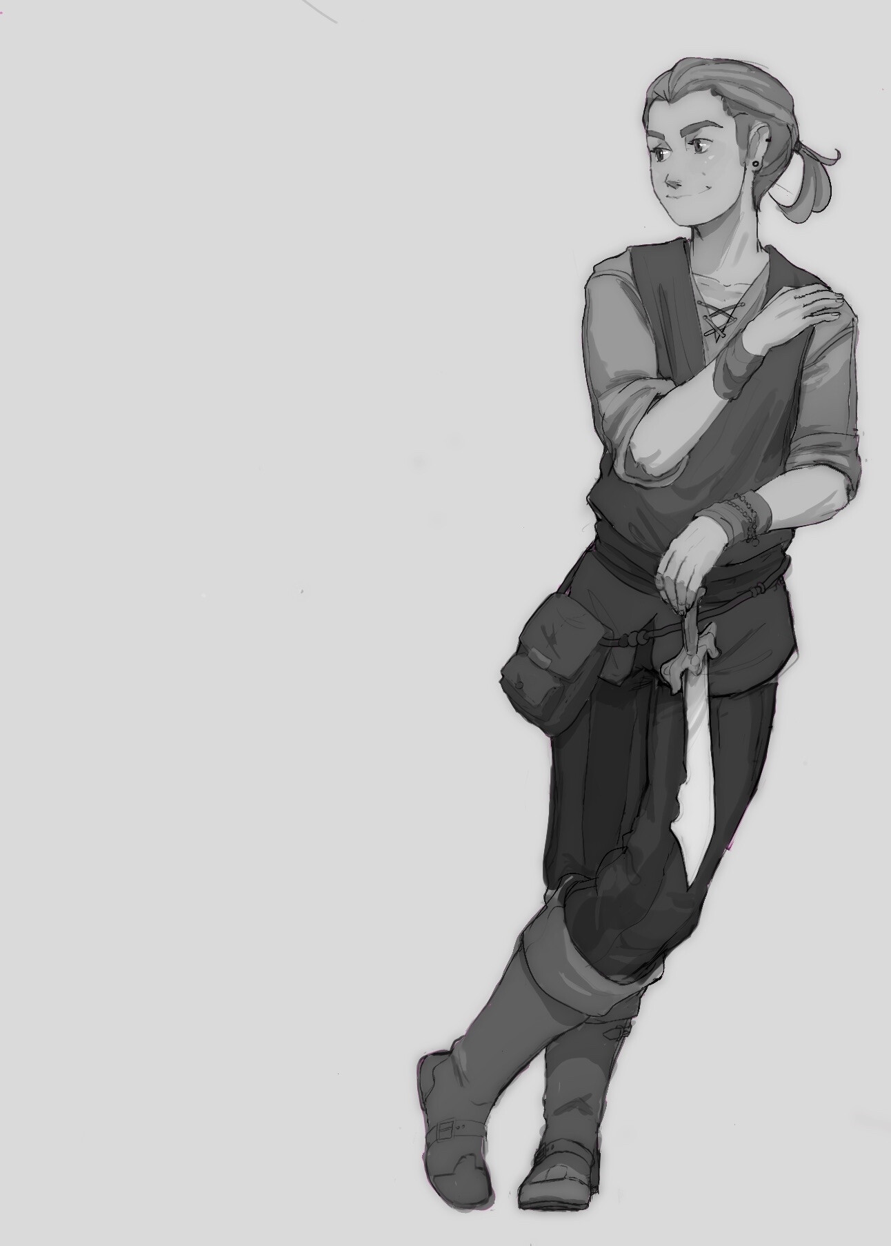 ArtStation - Bard Boy Commission