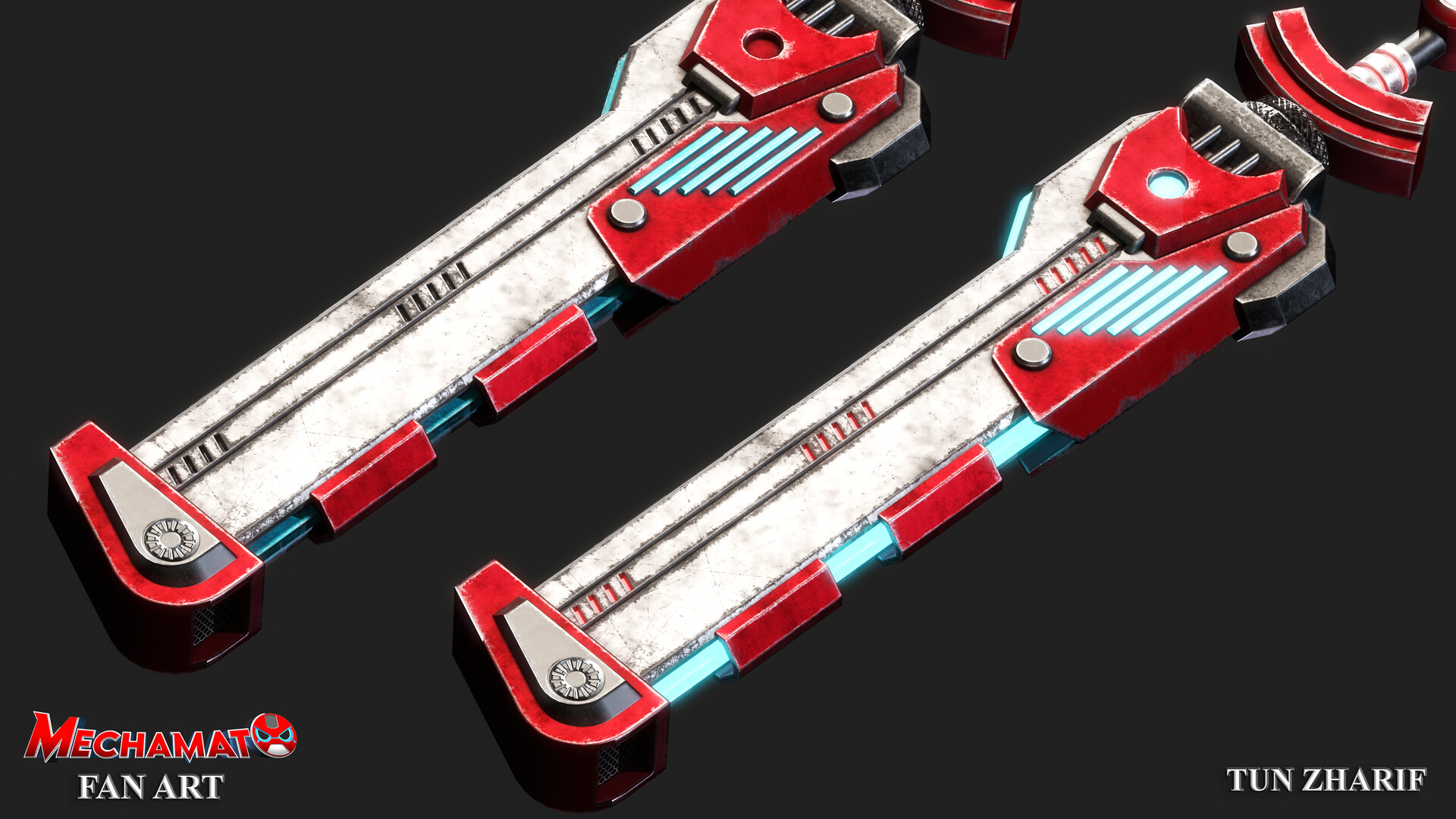 Tun Zharif - Mechamato_Sword (FanArt)