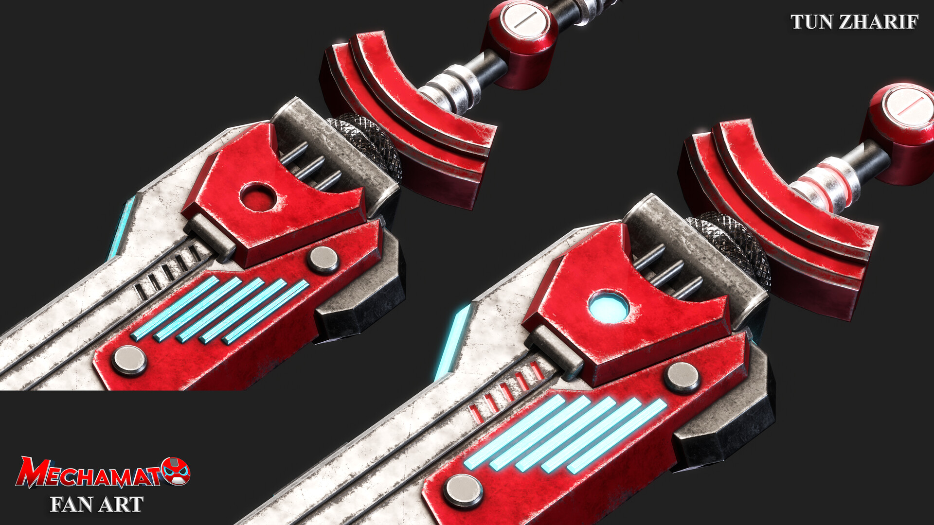 Tun Zharif - Mechamato_Sword (FanArt)
