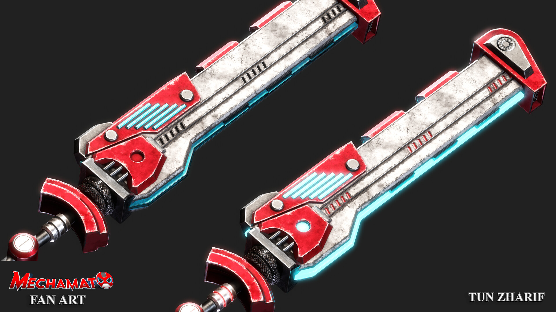 Tun Zharif - Mechamato_Sword (FanArt)