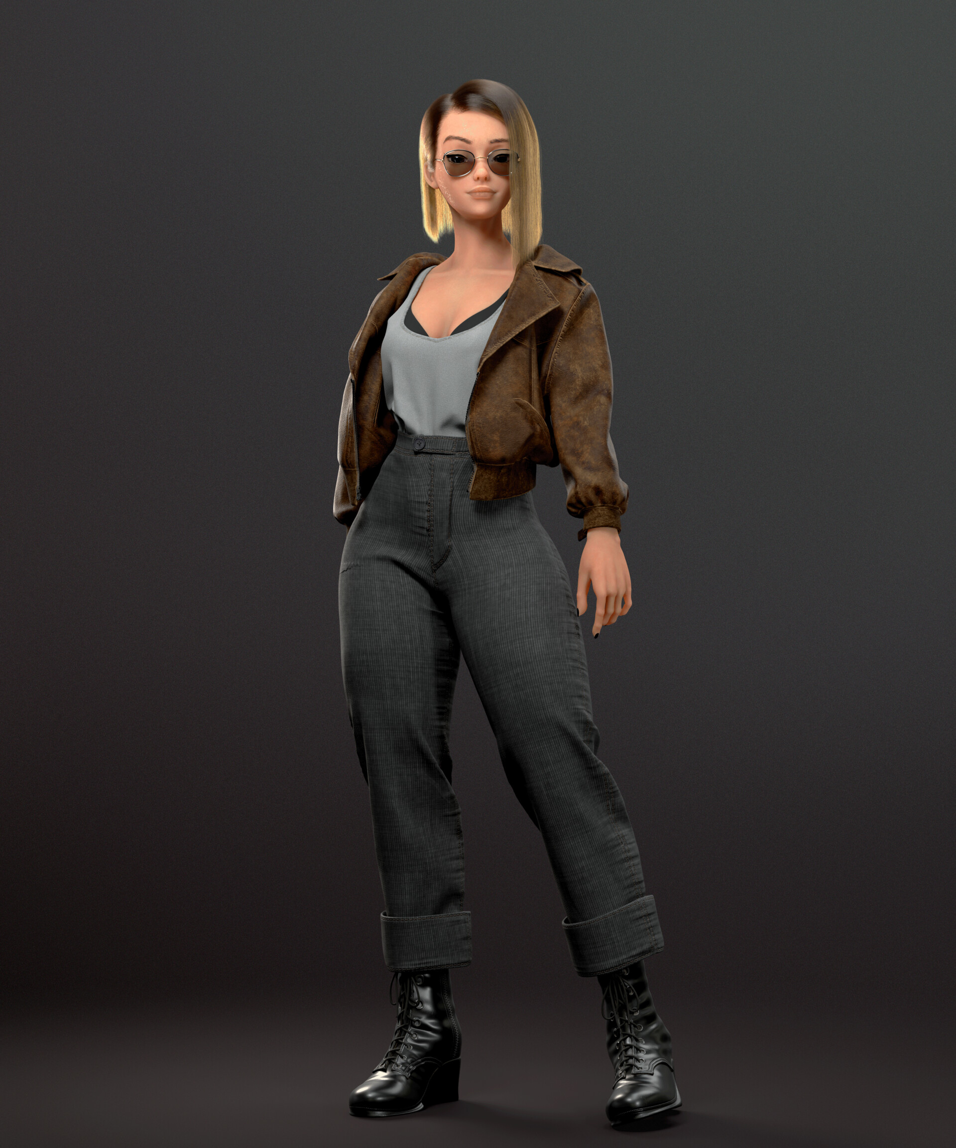 ArtStation - Clothing practice N°1