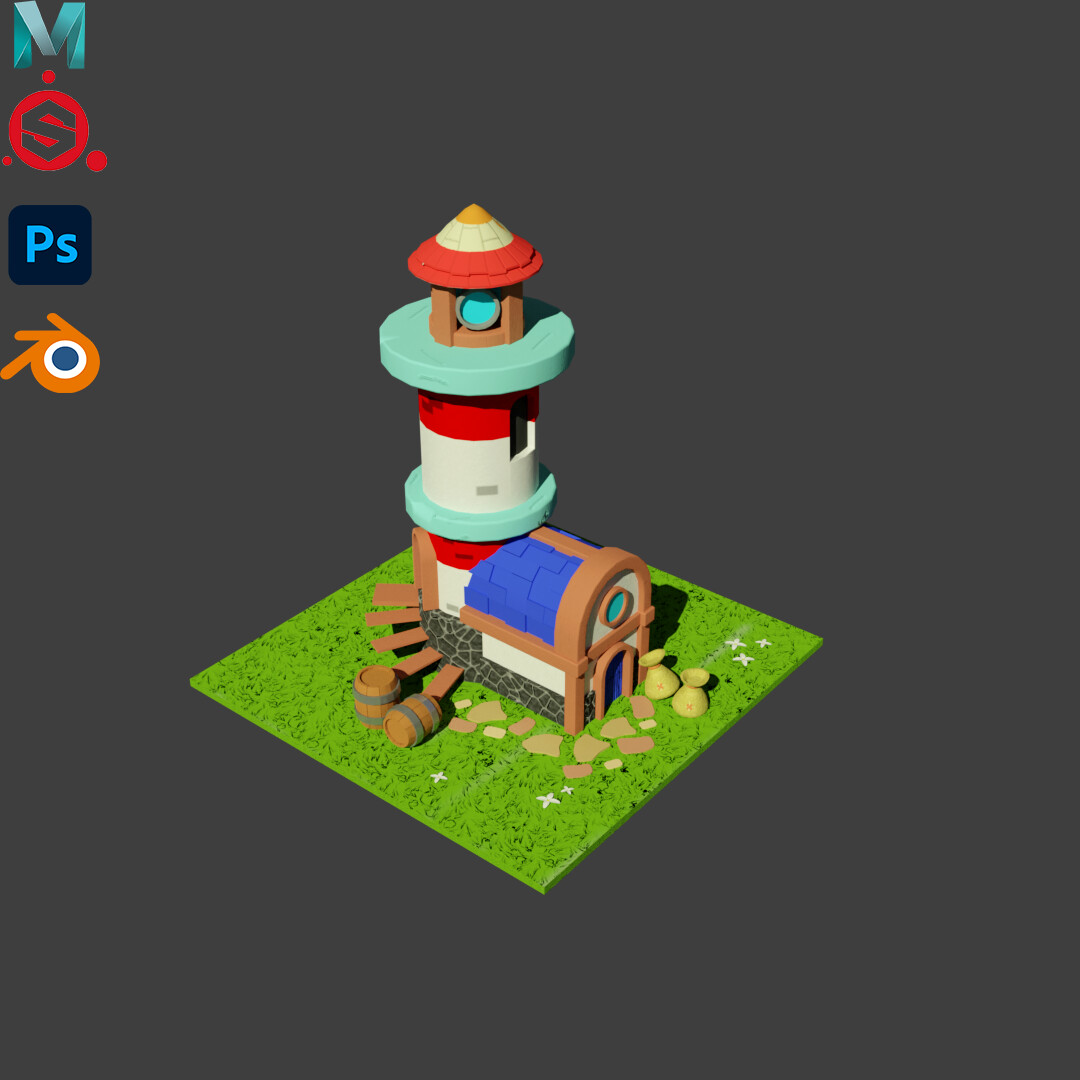 Atharva Ambedkar - Stylized Environment Assets