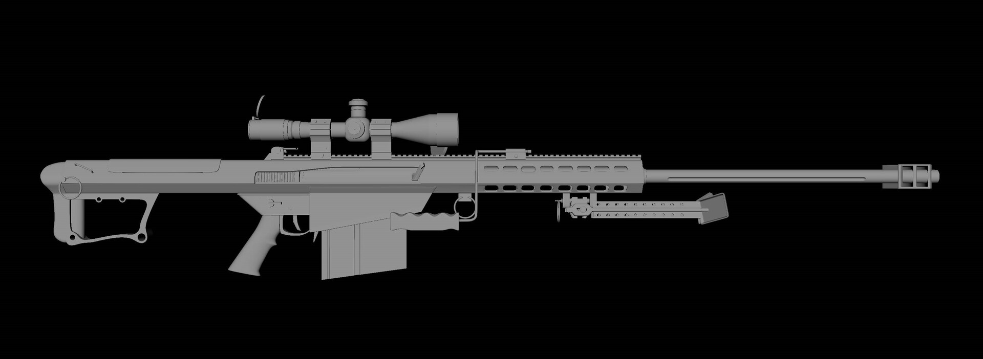 ArtStation - Barrett M82