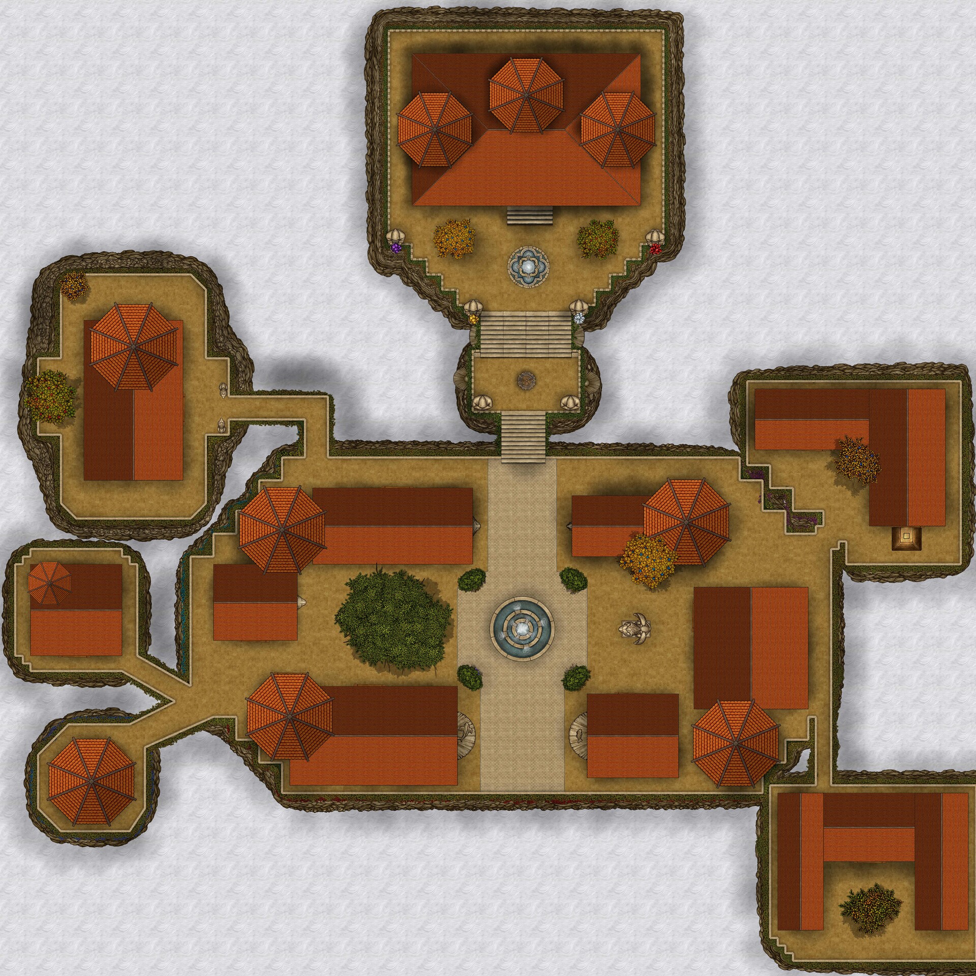 ArtStation - map Proto-city