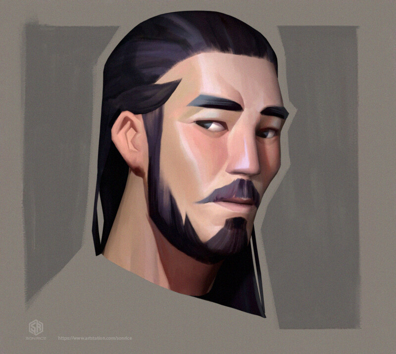 ArtStation - 3D Painting Potrait