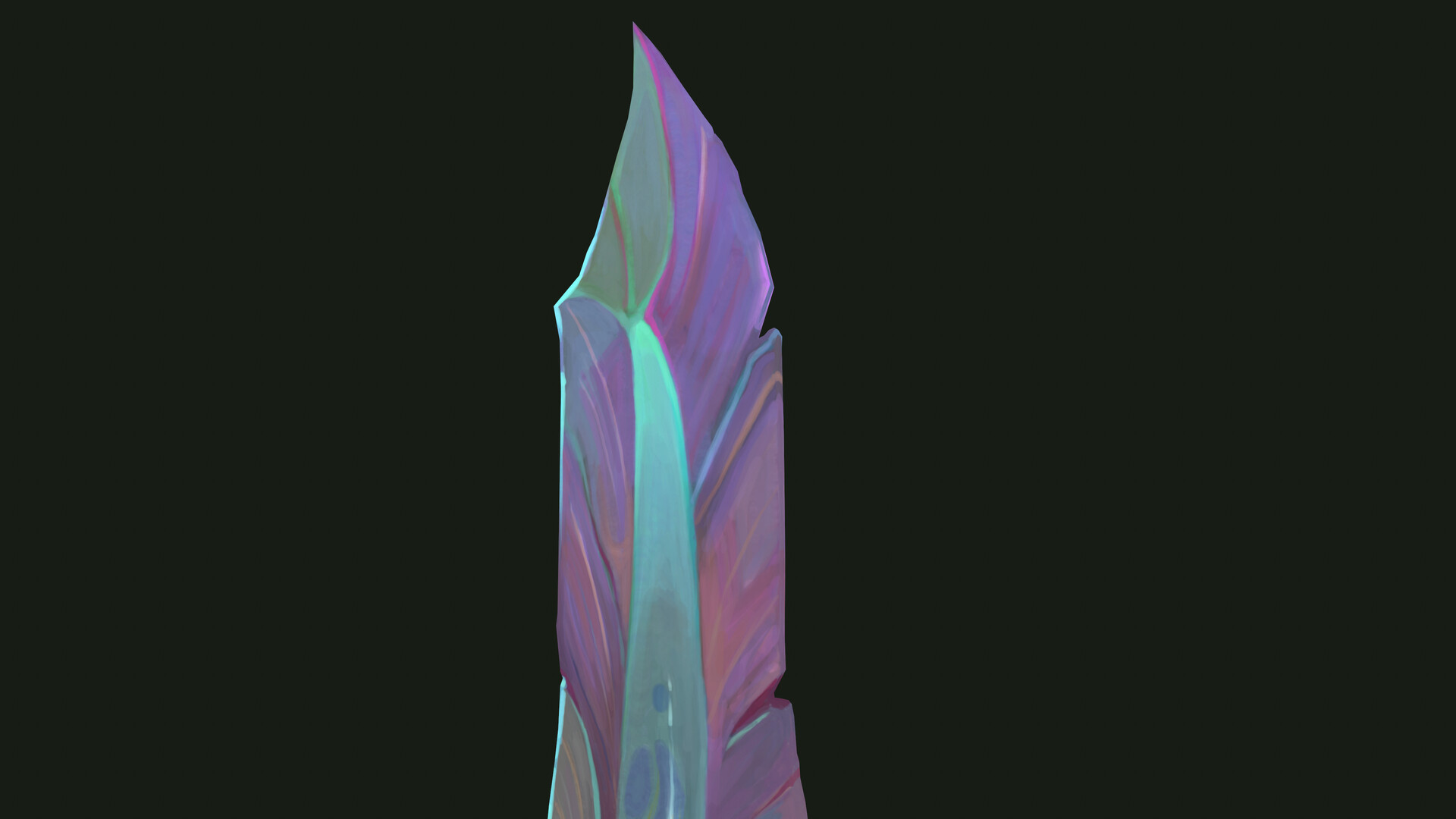 Esther Martínez - Dragon Sword - Handpainted 3D prop