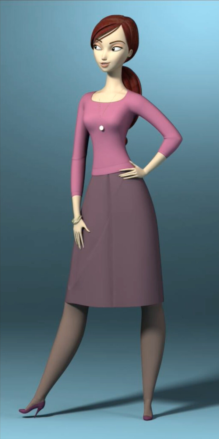 ArtStation - Mom Character Concept 3