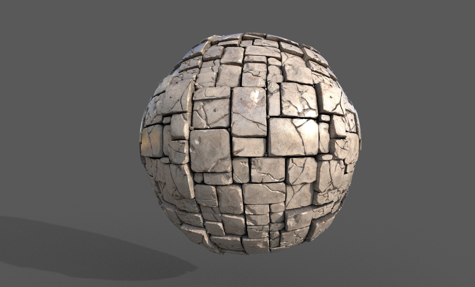 ArtStation - Cracked Marble Floor Tiling Texture