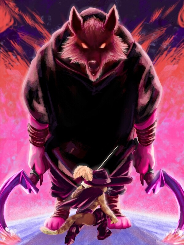 ArtStation - Puss in Boots The Last Wish Fanart (Puss vs Death)