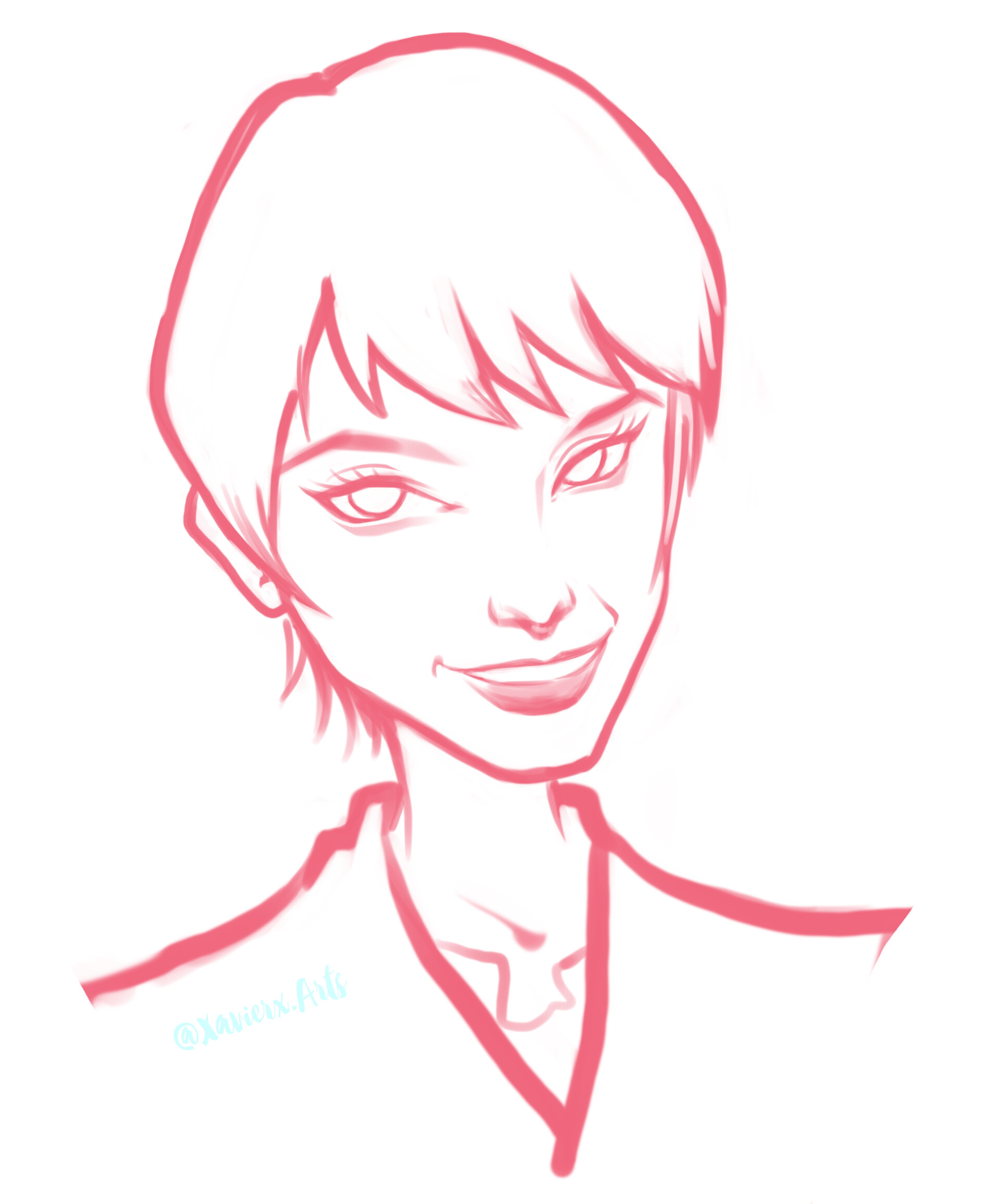 ArtStation - Alice Cullen Twilight Sketch fan art