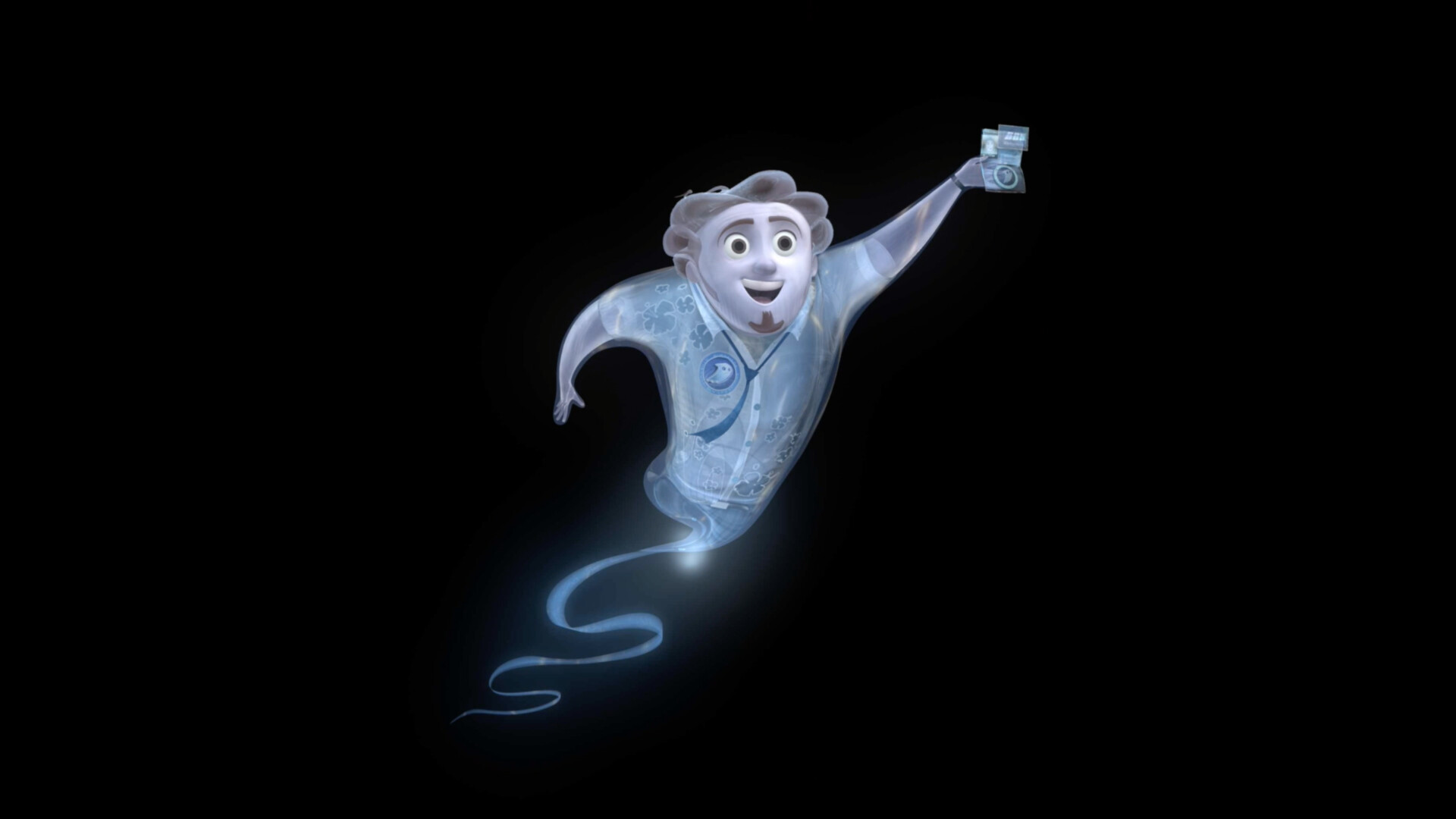 ArtStation - Father Ghost Character Concept Transparent render