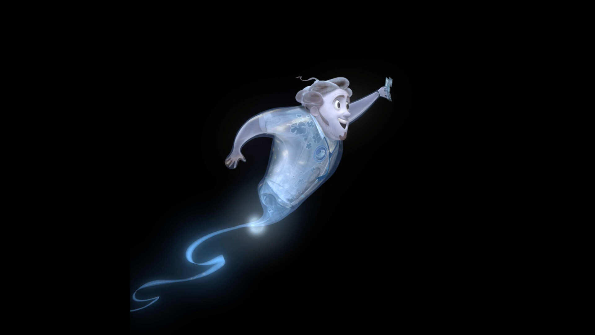 Raffaello Vecchione - Father Ghost Character Concept Transparent render