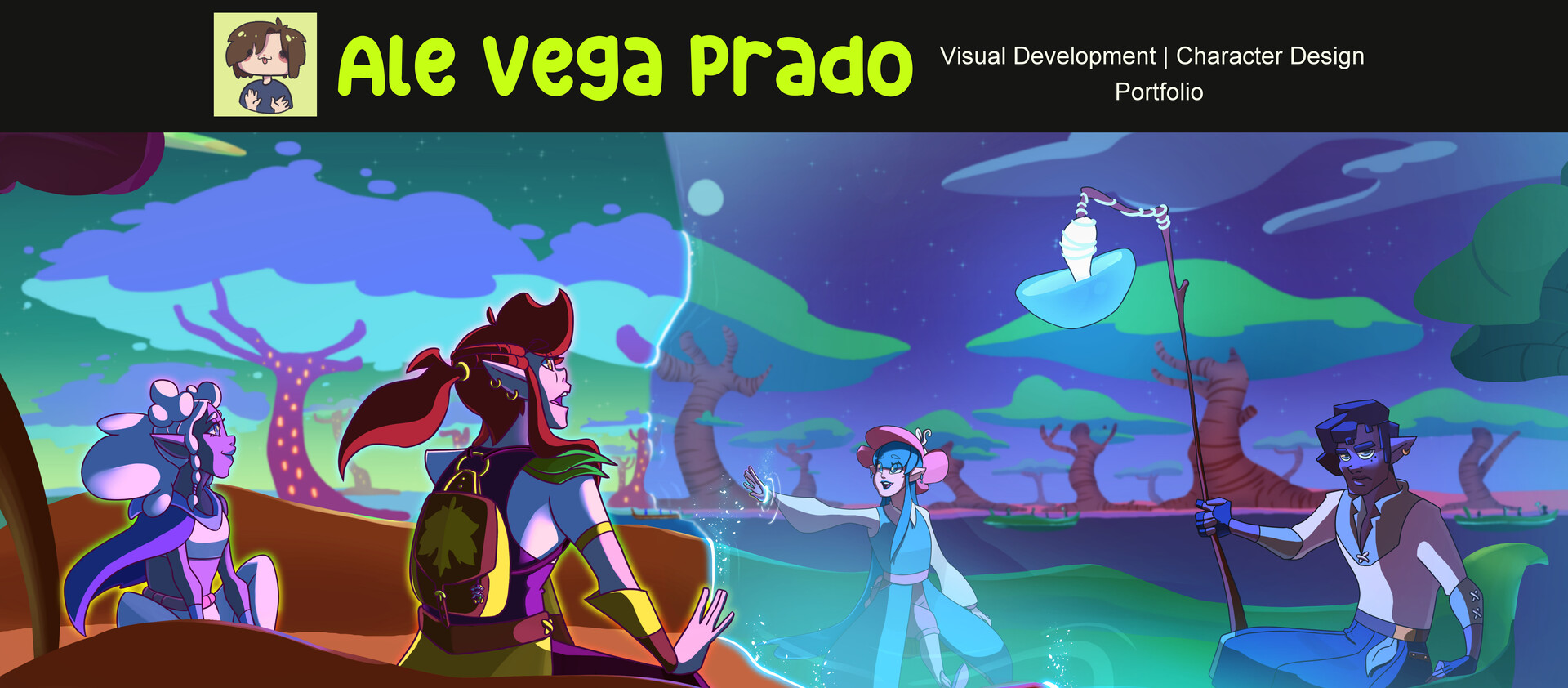 ArtStation - VisualDevelopment & ConceptArt Portfolio 2023