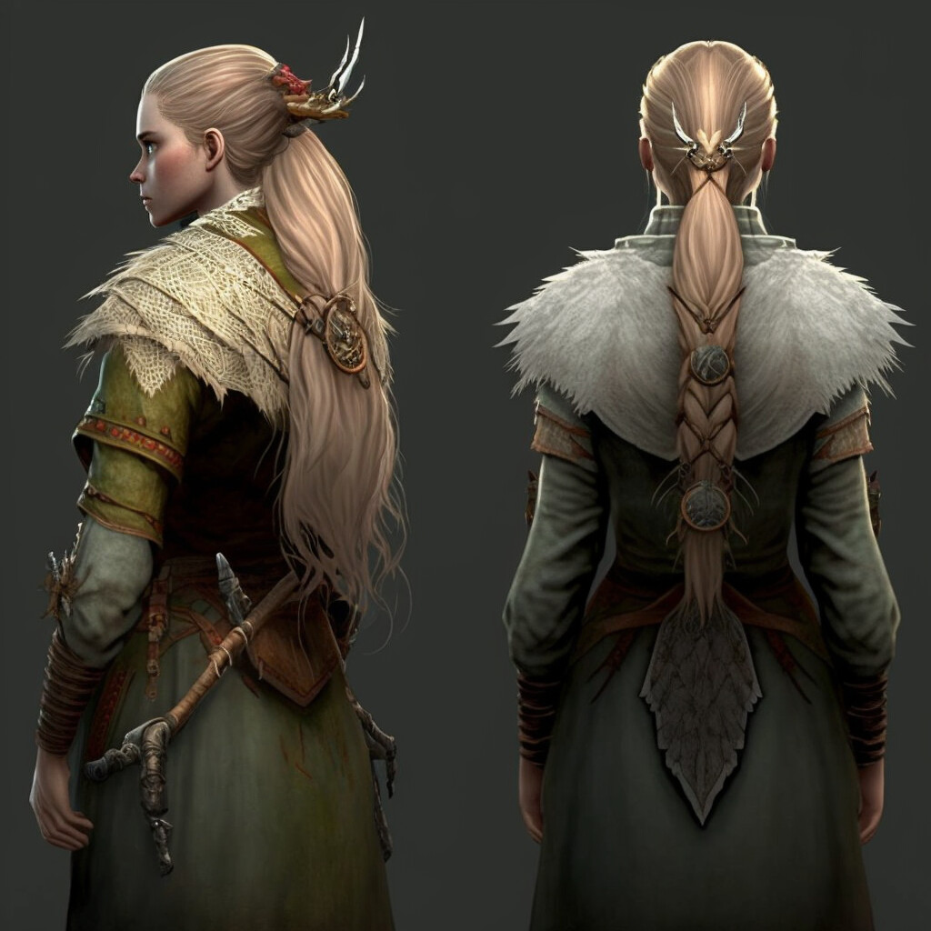 ArtStation - 200 Medieval Hunter Girl Reference Images