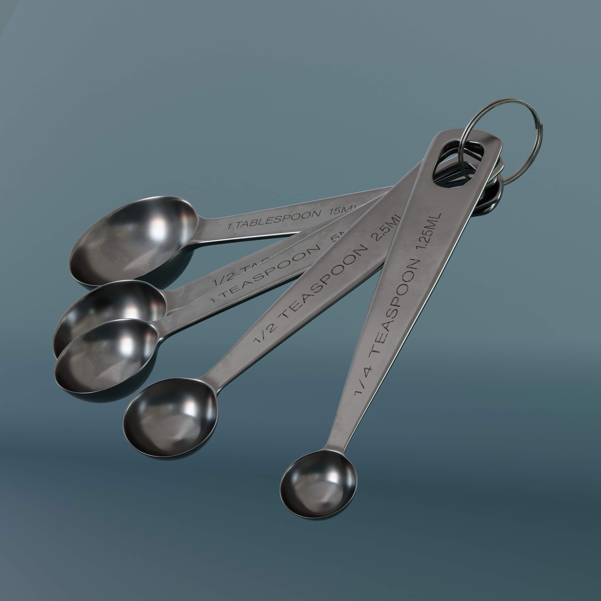 ArtStation - Measuring Spoons