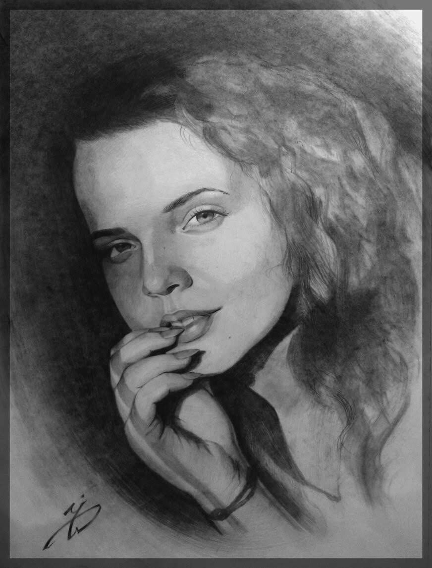 ArtStation - Realistic pencil portraits