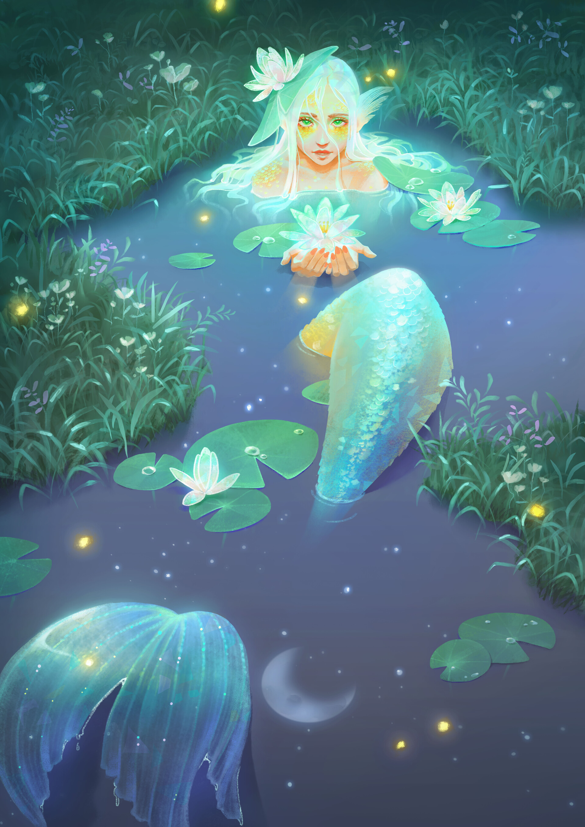 ArtStation - Moon Pond