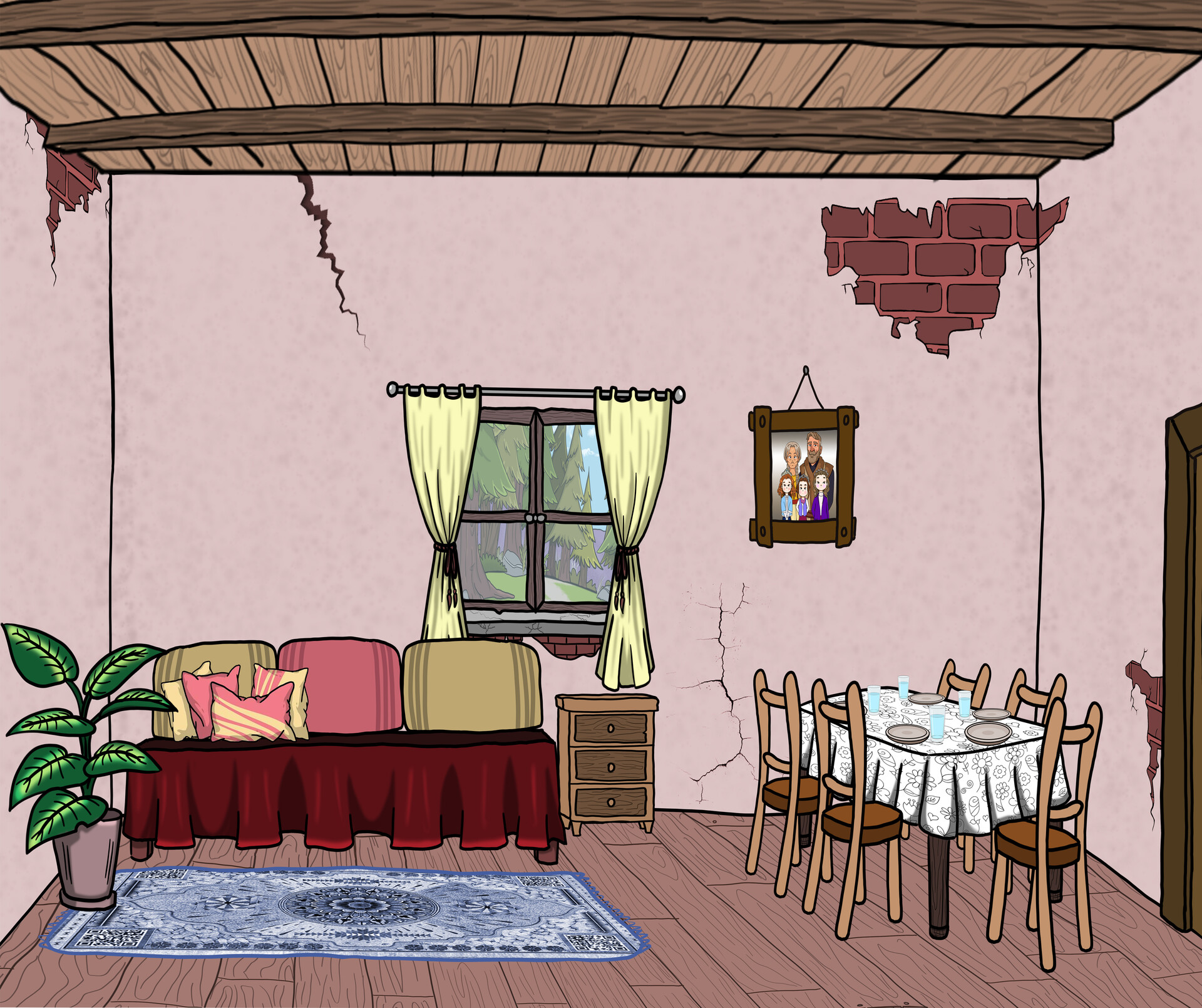 ArtStation - Village home