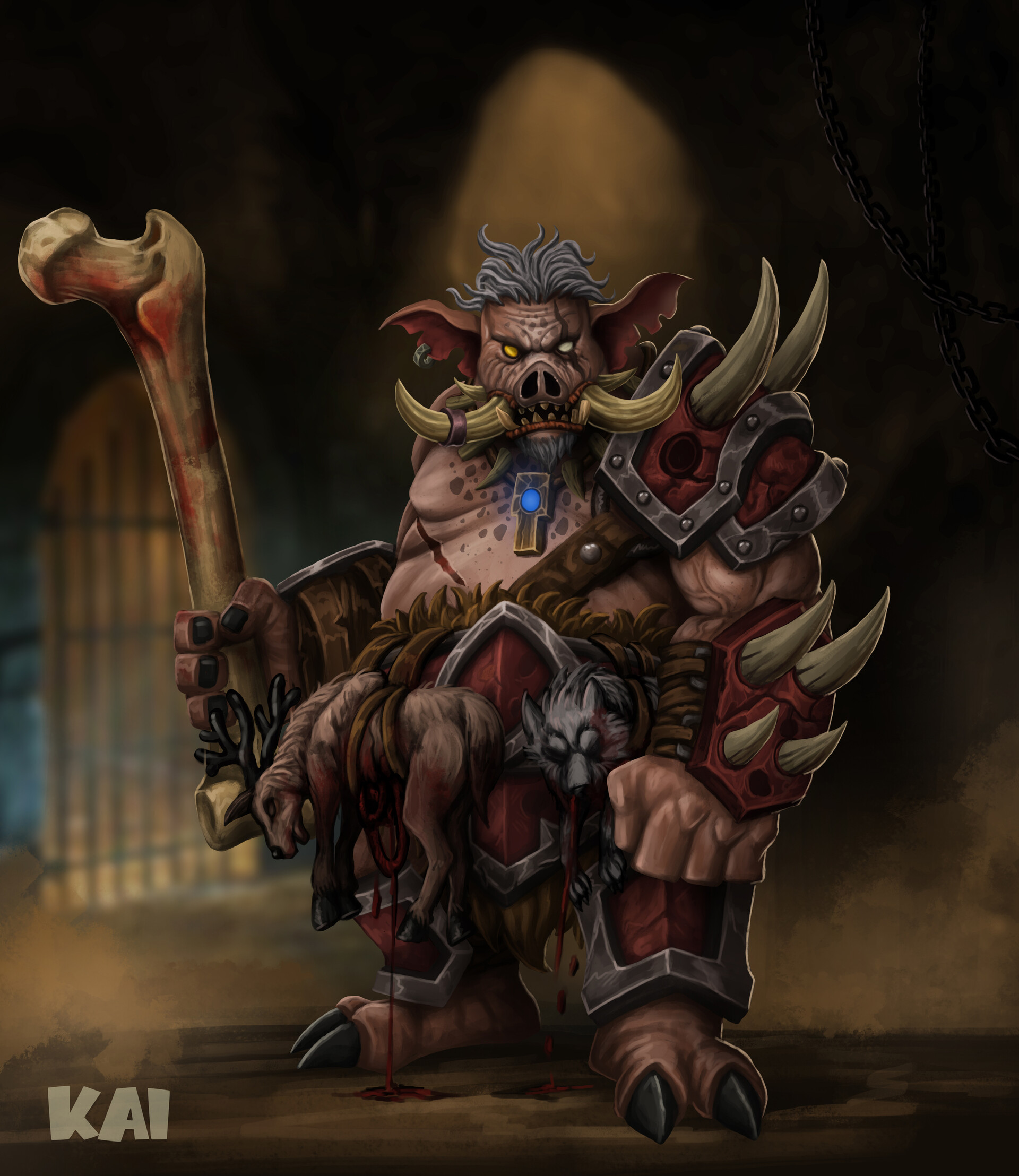 ArtStation - Barbarian Pig Boss