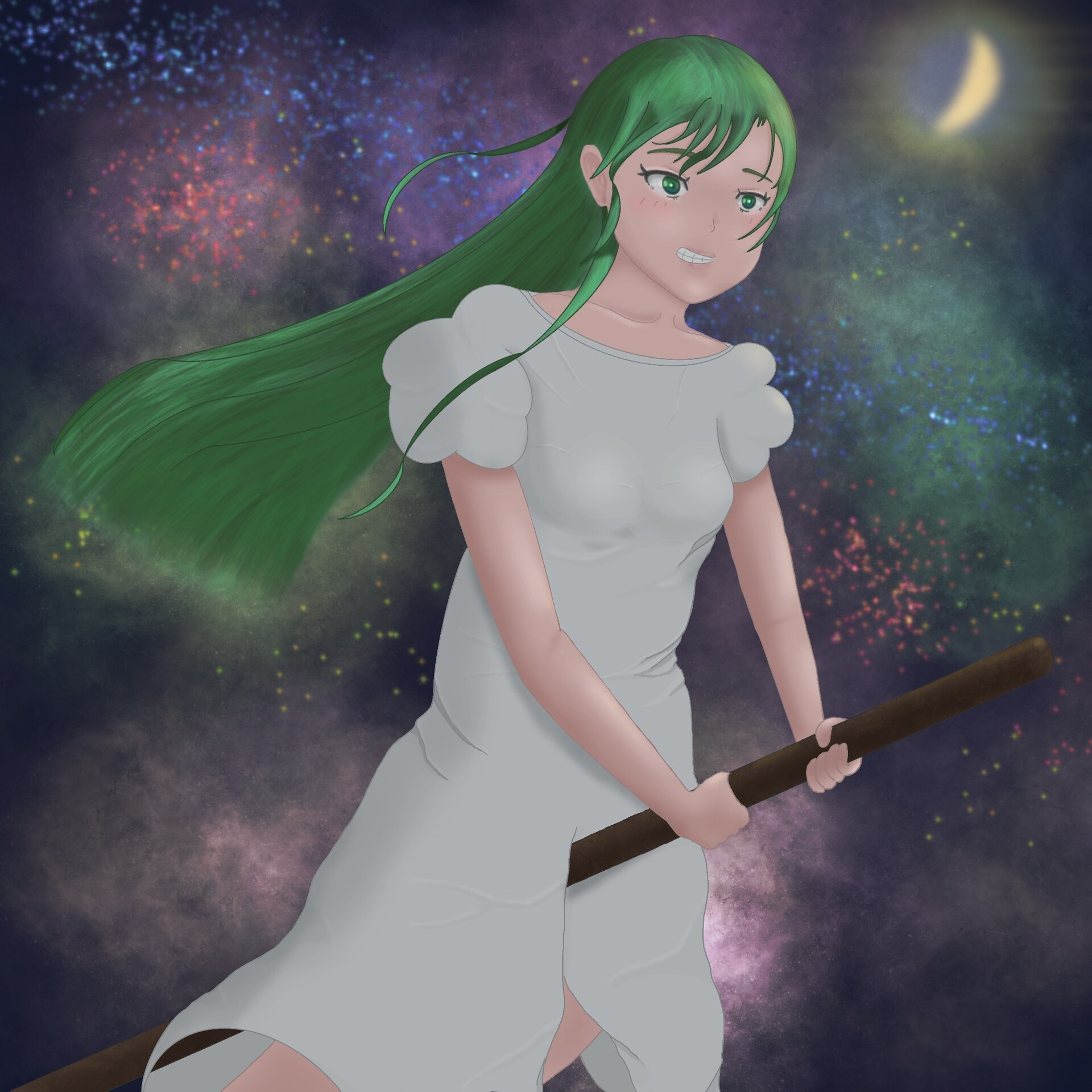 ArtStation - Floating in the night