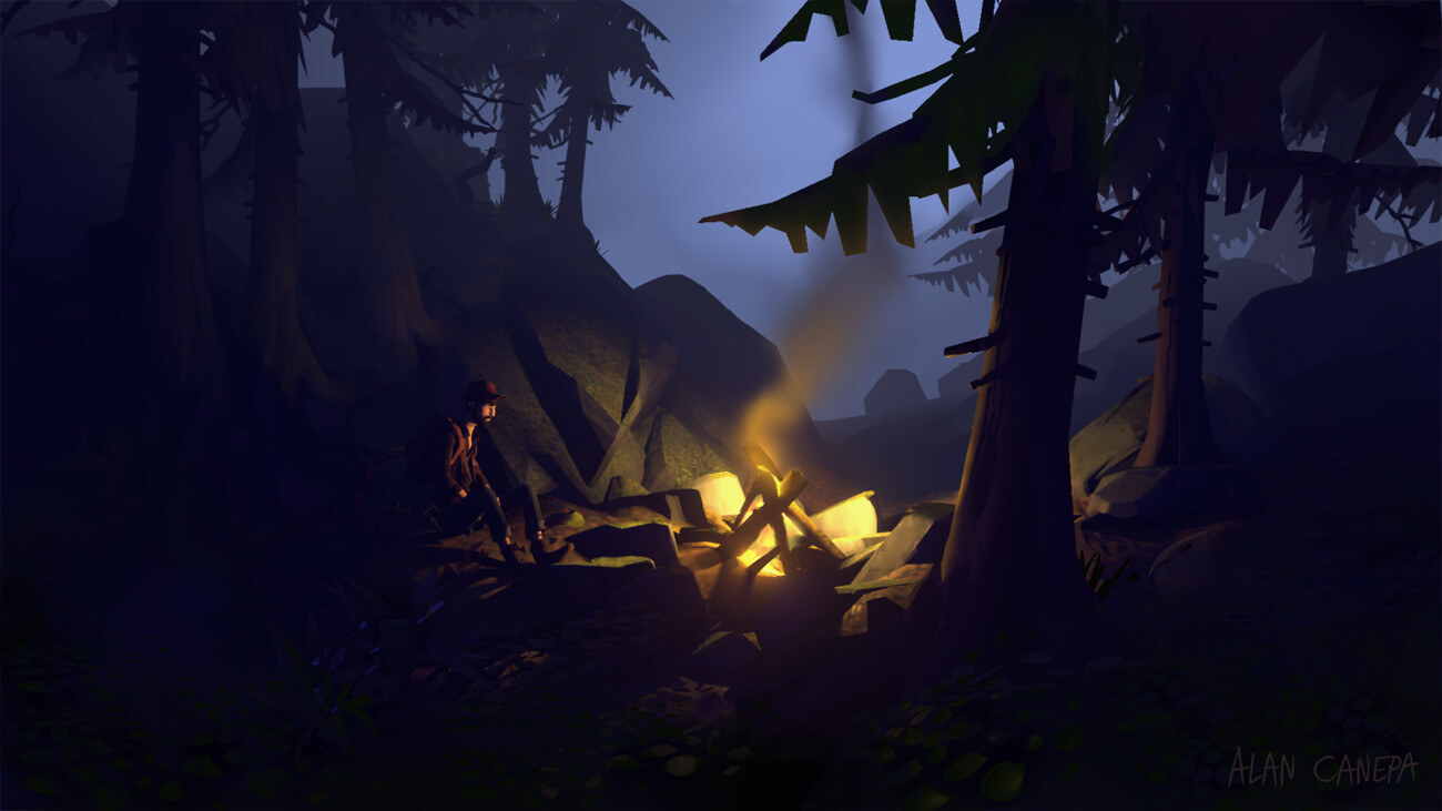 ArtStation - Adam - The Forest V