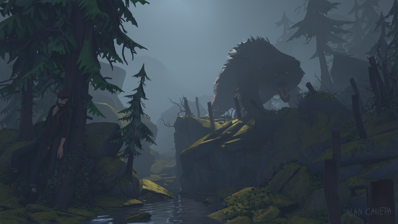 ArtStation - Adam - The Forest II