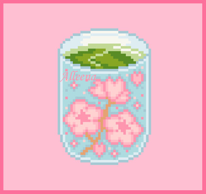 ArtStation - Green Tea - Pixel Art