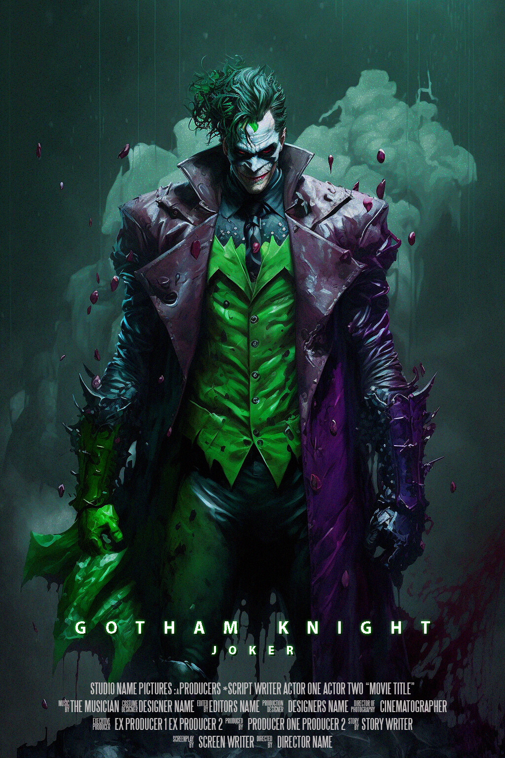 ArtStation - Cthulhu Mythos Batman Universe Poster