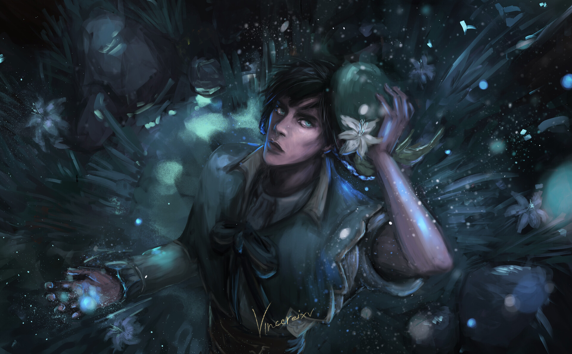 ArtStation - The god of wind VENTI