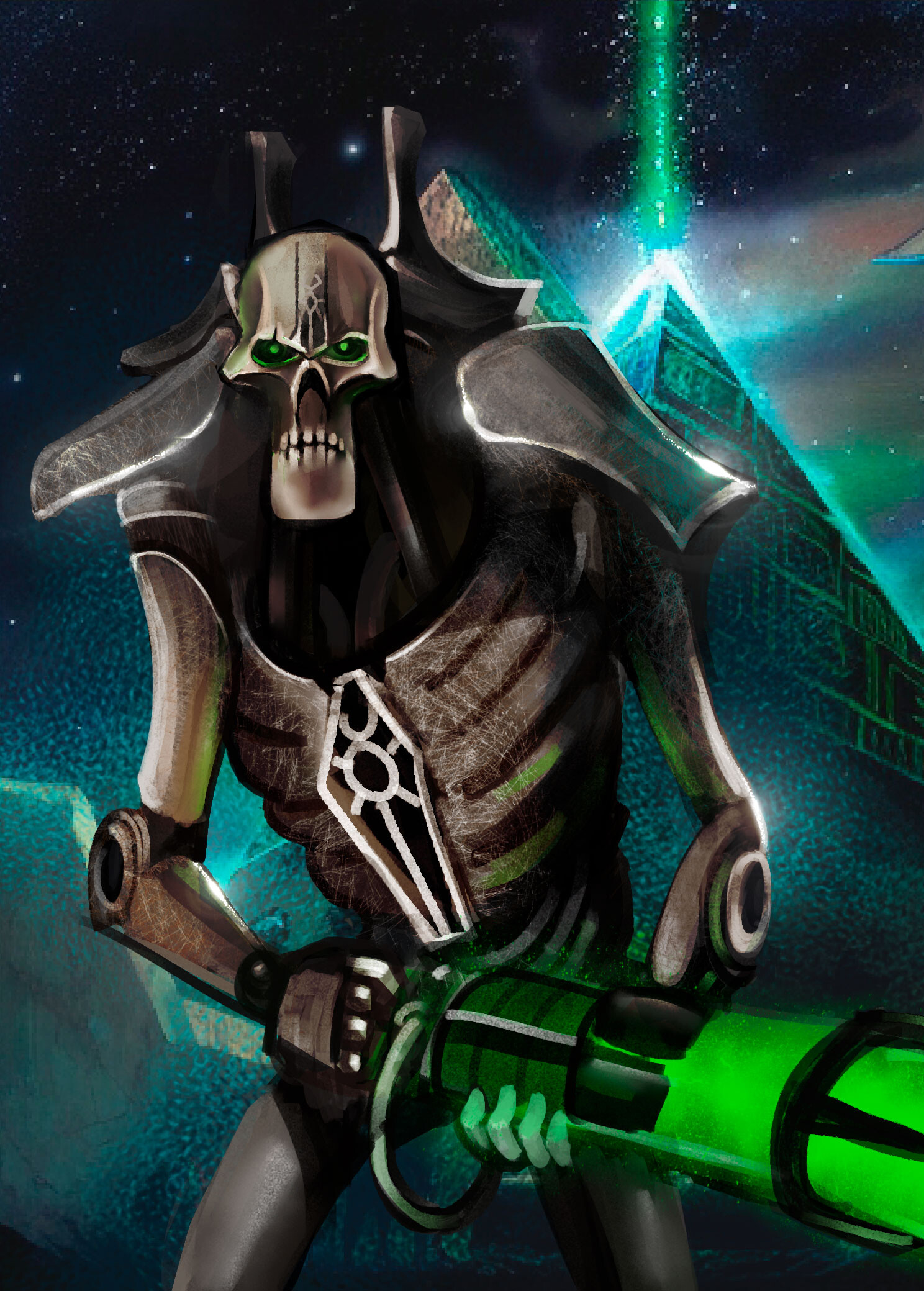 ArtStation - Necron Wh40k