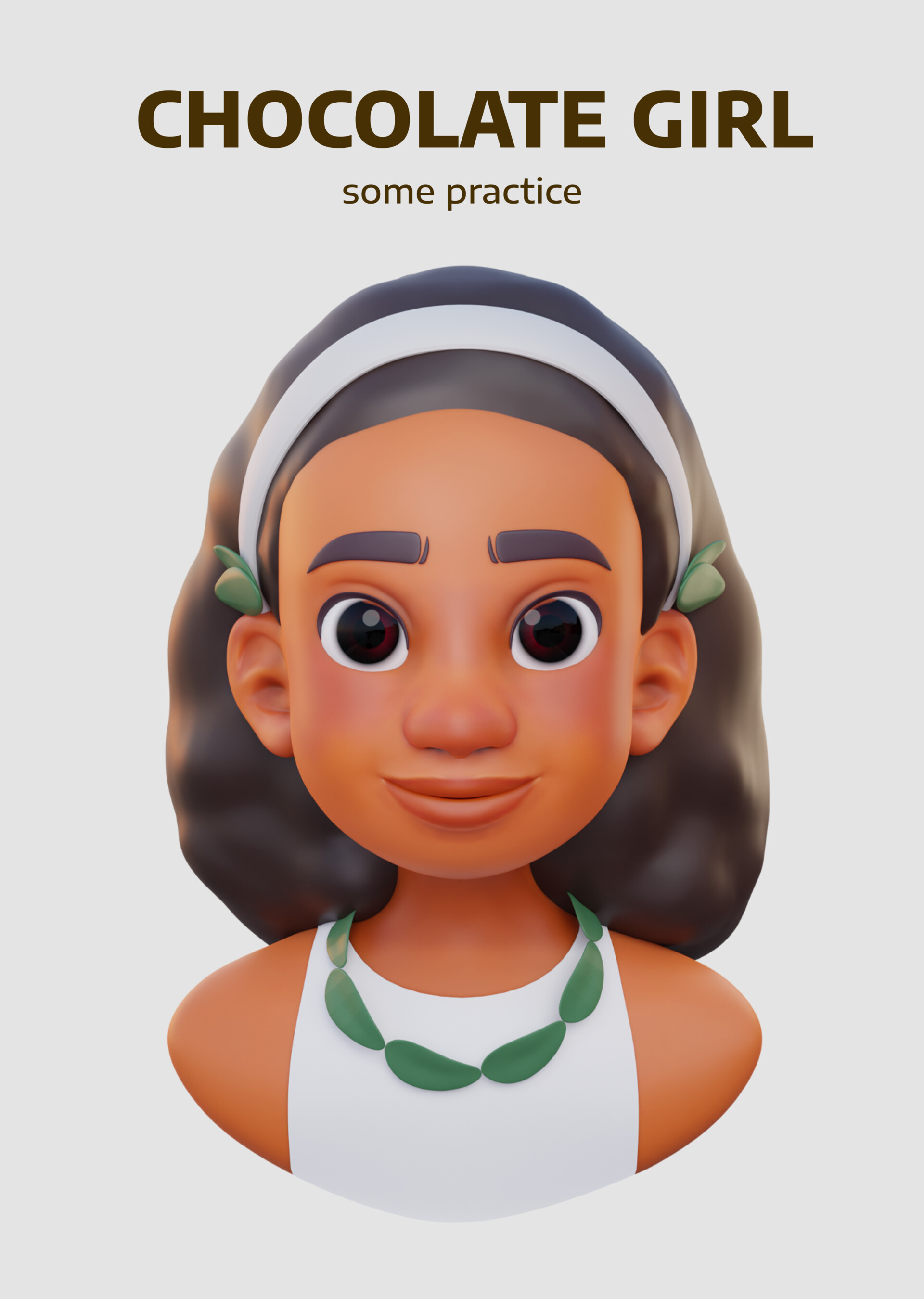 ArtStation - chocolate girl