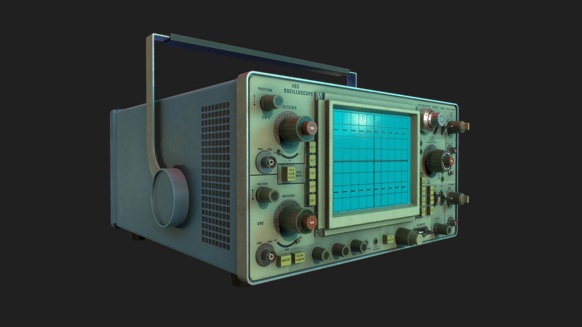 ArtStation - Hard Surface Study - Oscilloscope