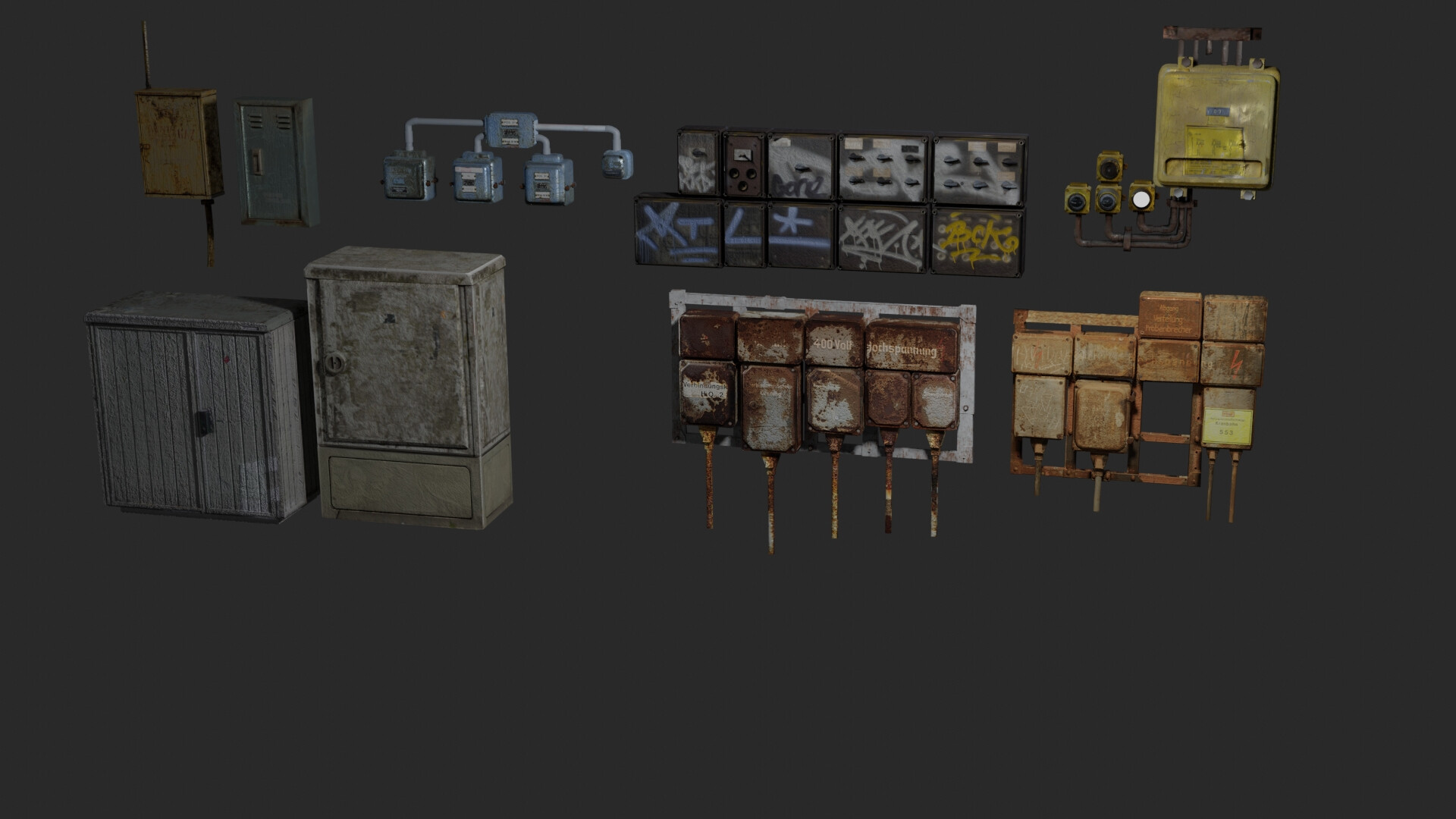 ArtStation - Fuse box asset