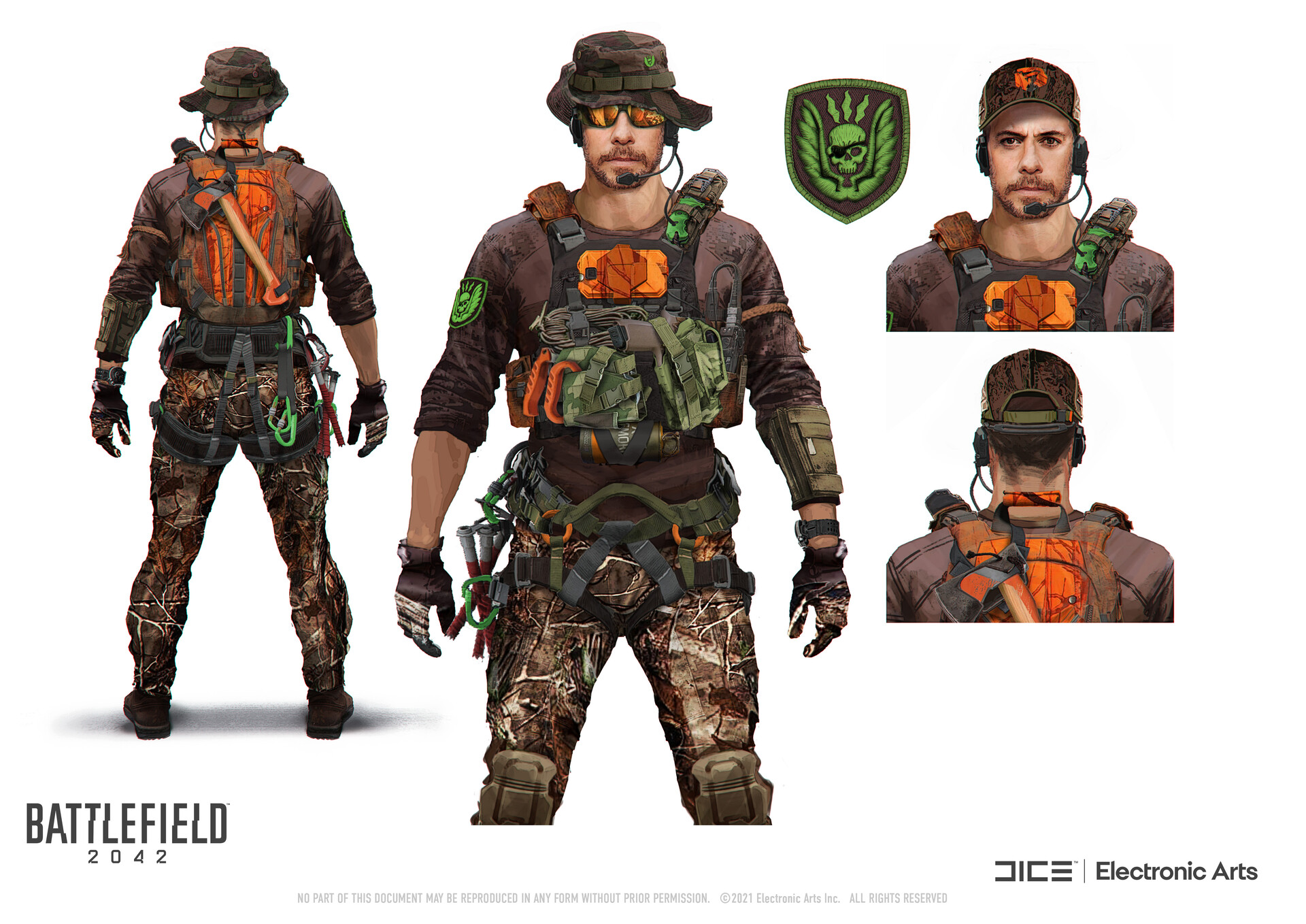 Ross Dearsley - Battlefield 2042 - Character outfit variant