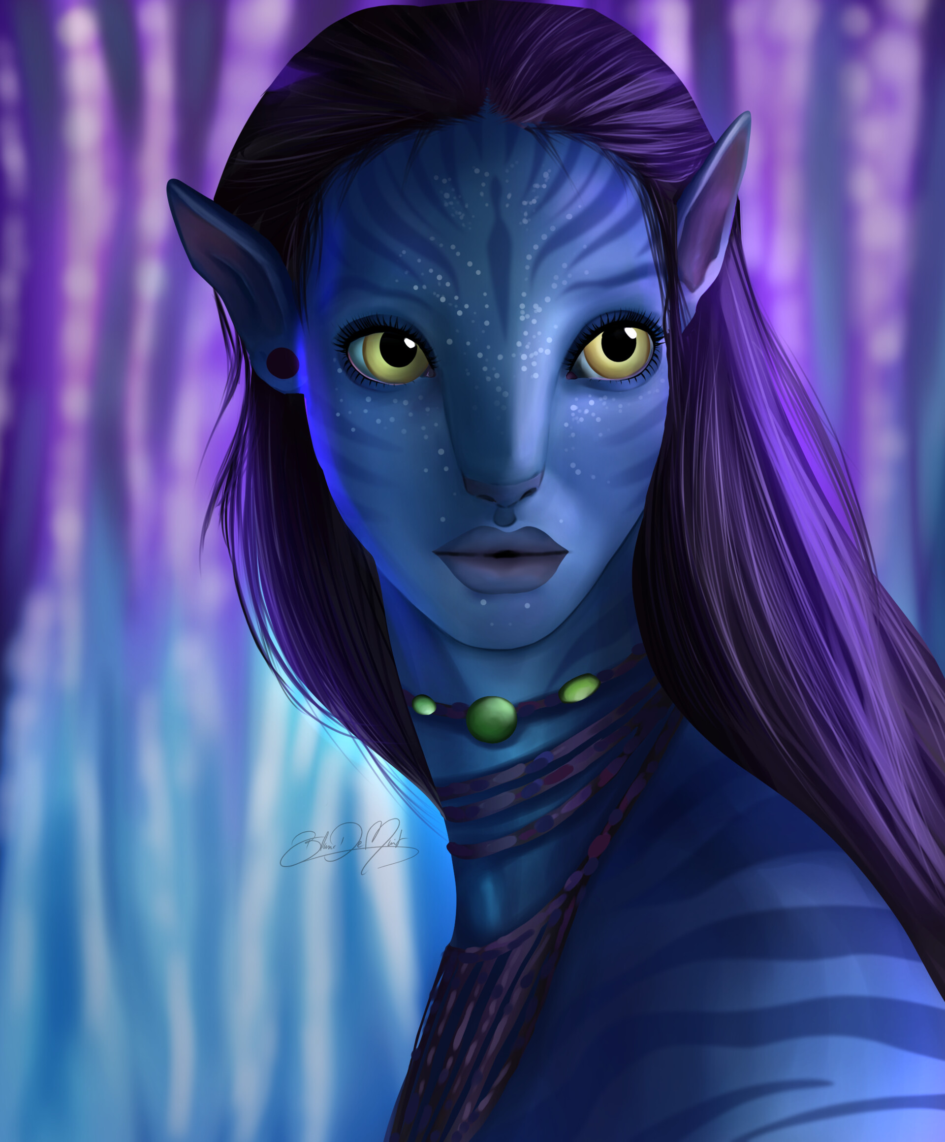 ArtStation - Neytiri Study Portrait