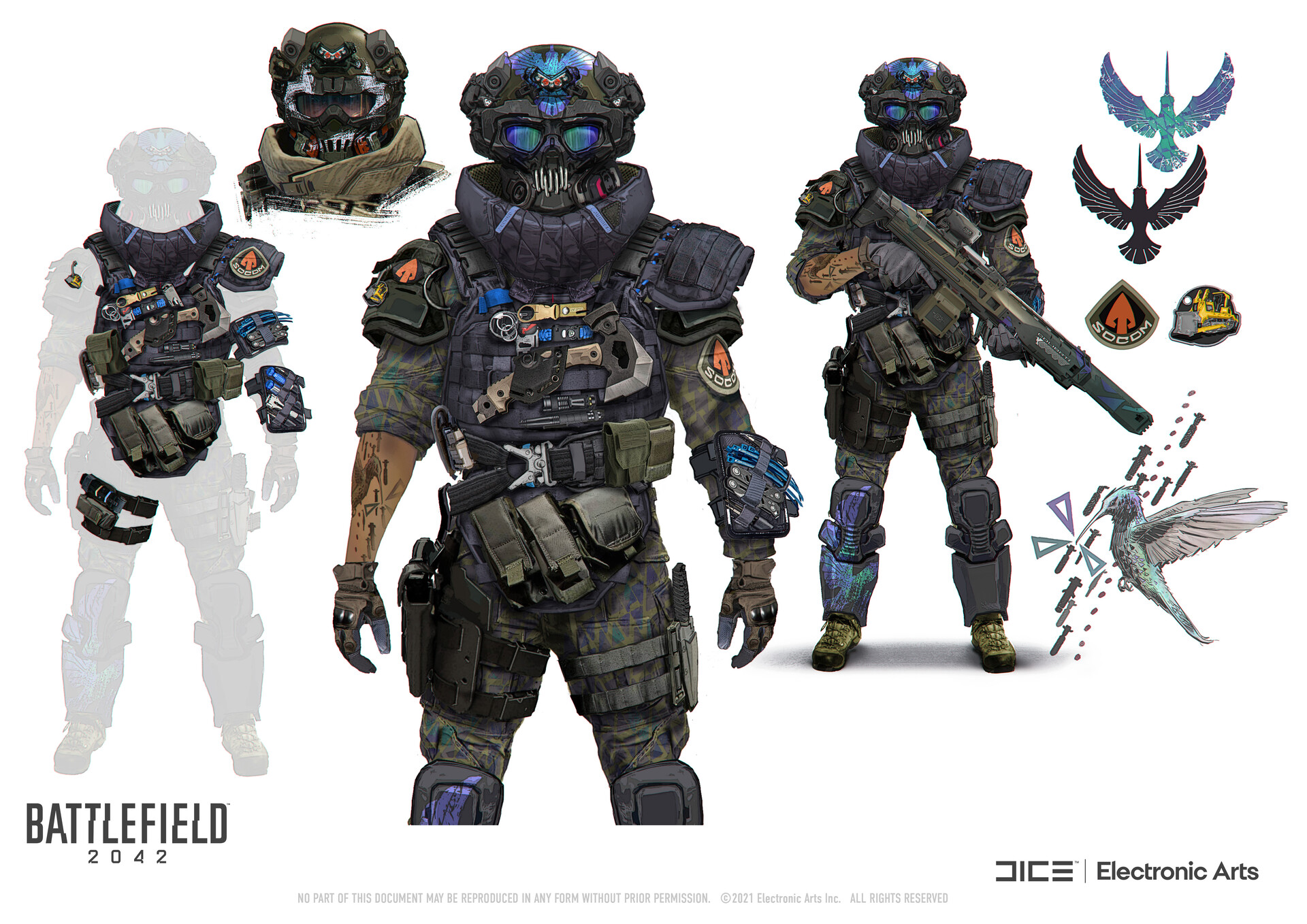 Ross Dearsley - Battlefield 2042 - Character outfit variant