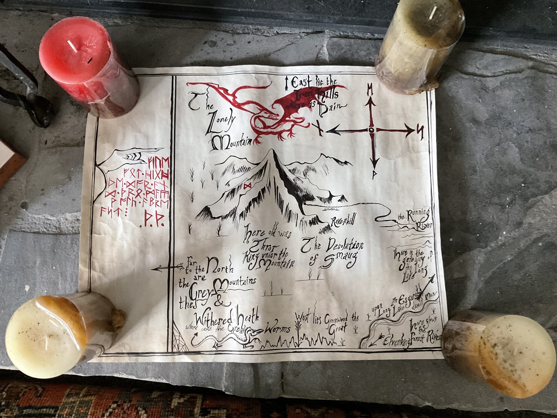 ArtStation - Thorin's Map