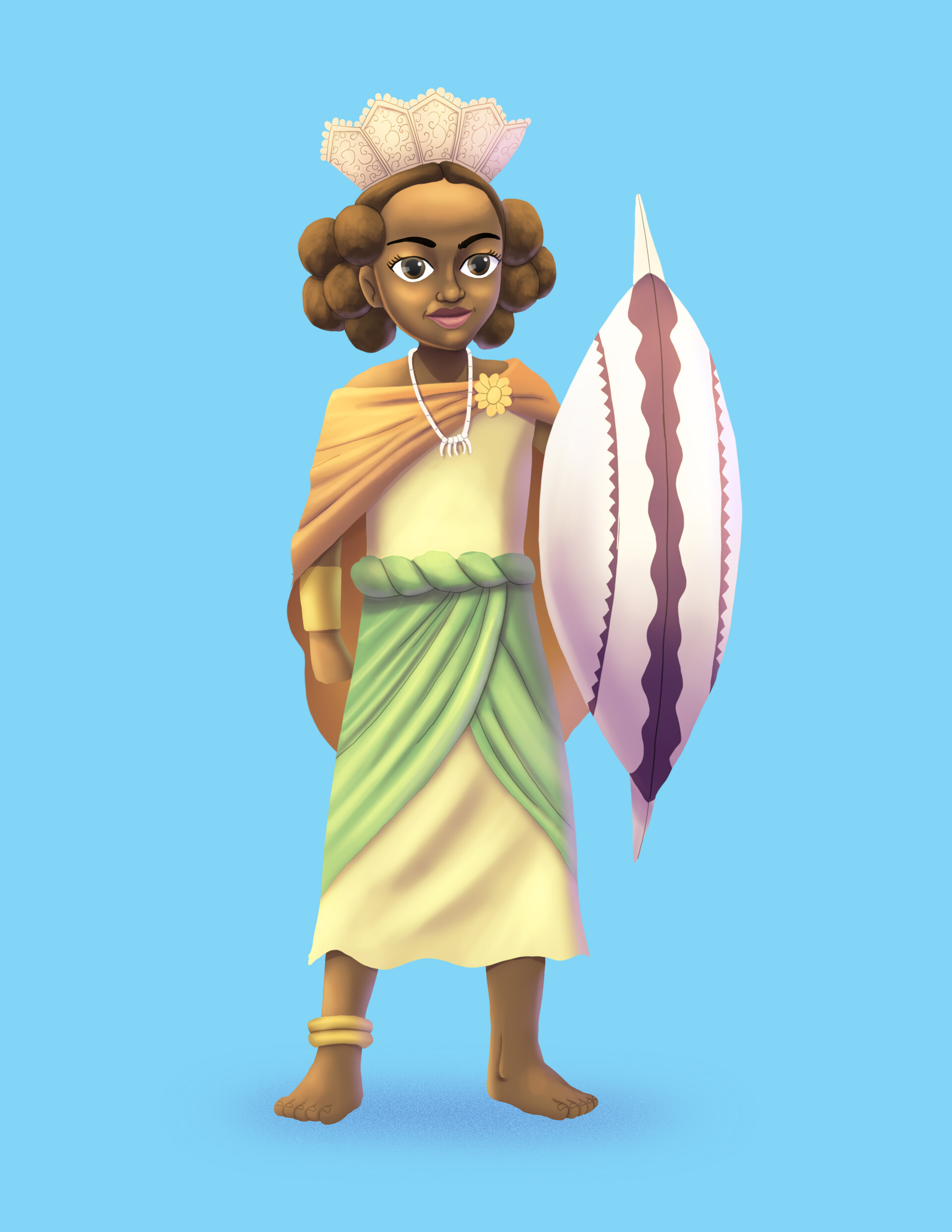 ArtStation - queen nzinga