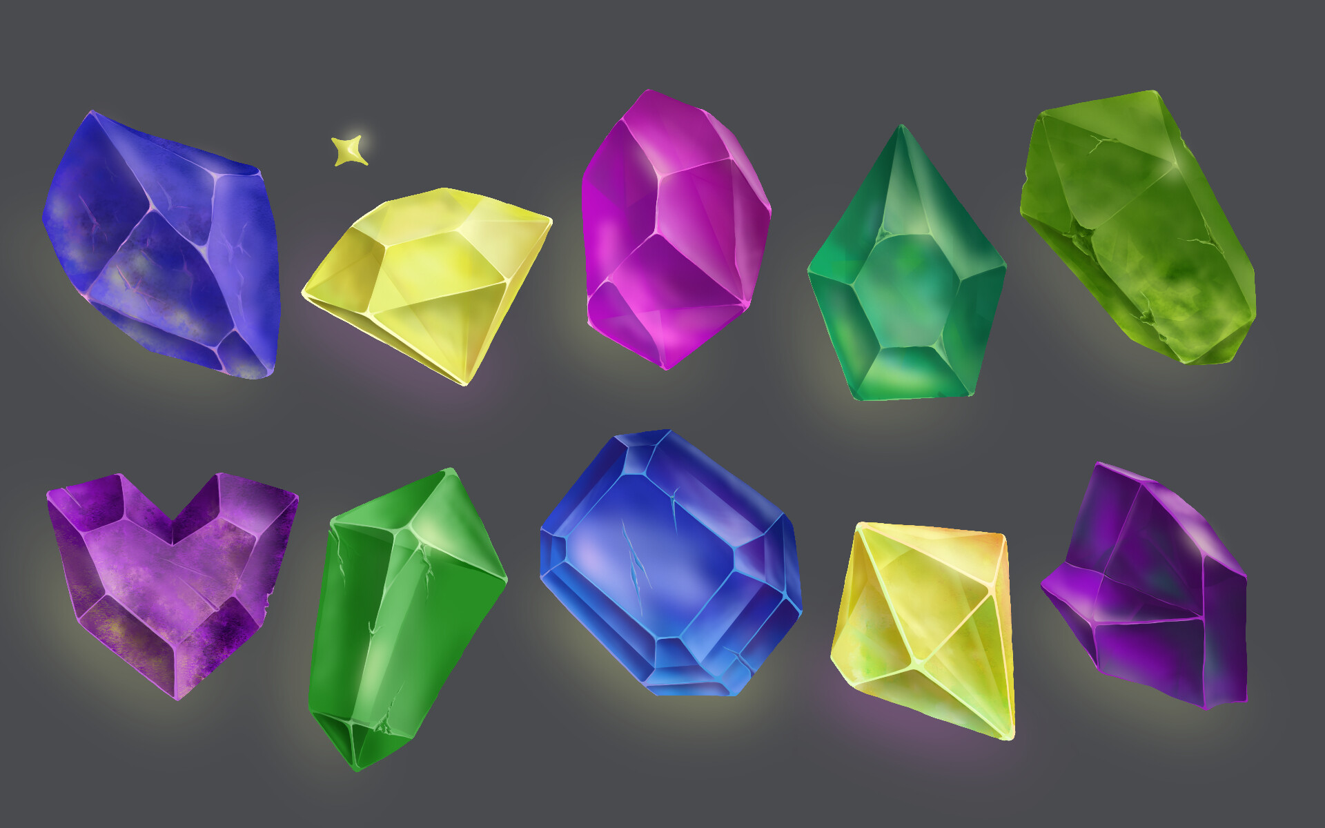 ArtStation - Crystals