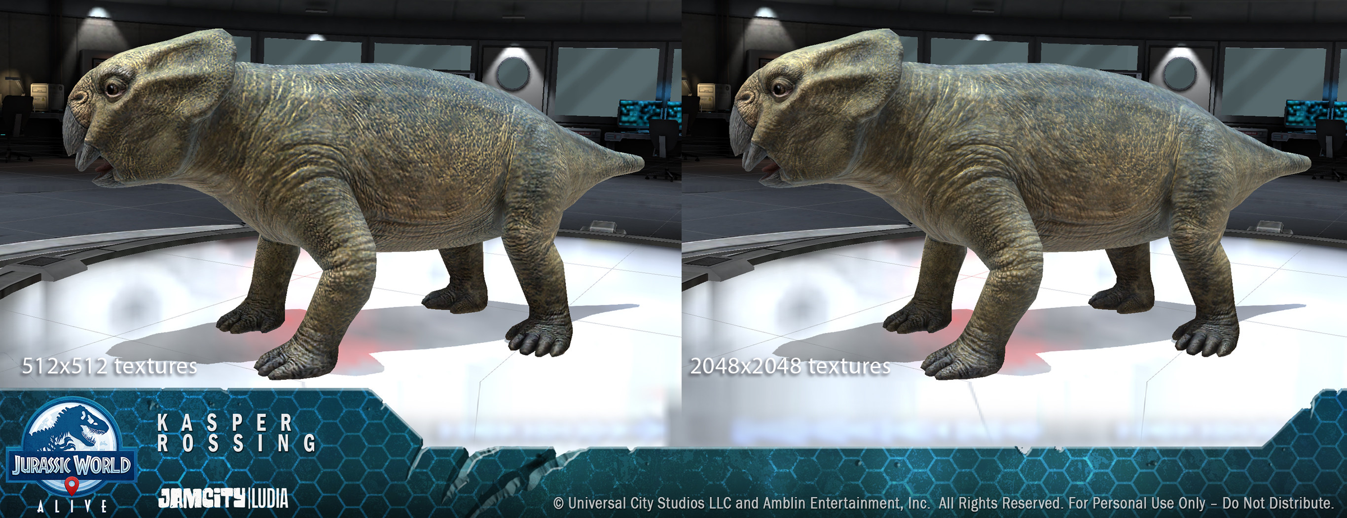 Kasper Rossing - Lystrosaurus - Jurassic World Alive