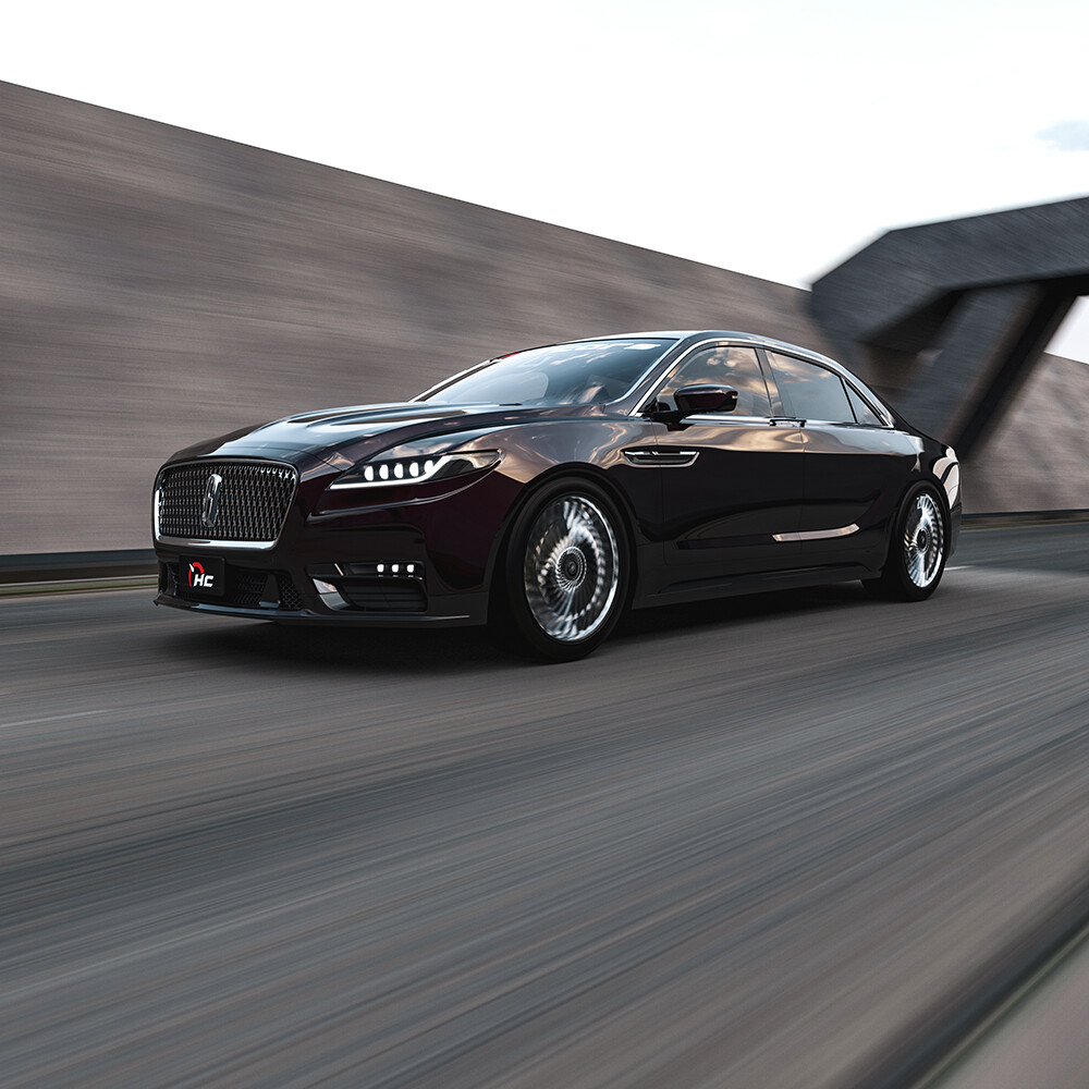 ArtStation - New Model of Lincoln Continental