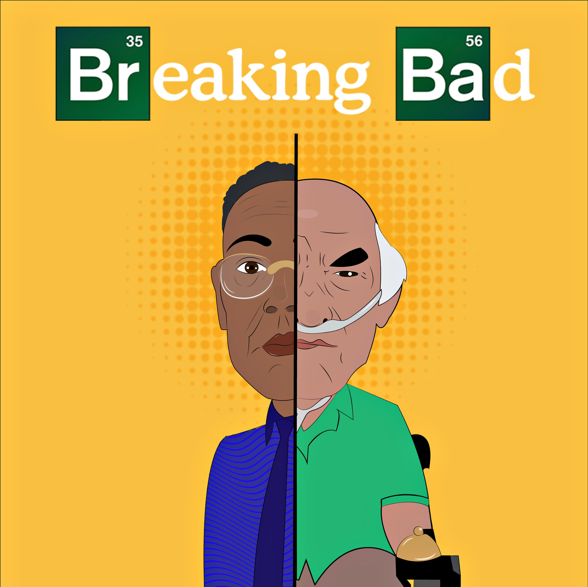 ArtStation - Breaking Bad - Gus and Hector